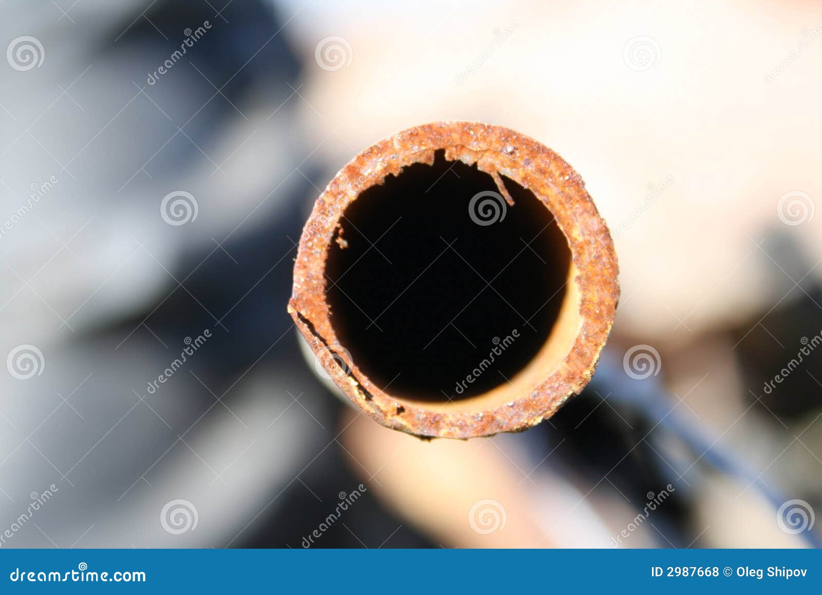Old pipe stock photo. Image of penetration, break, steel - 2987668
