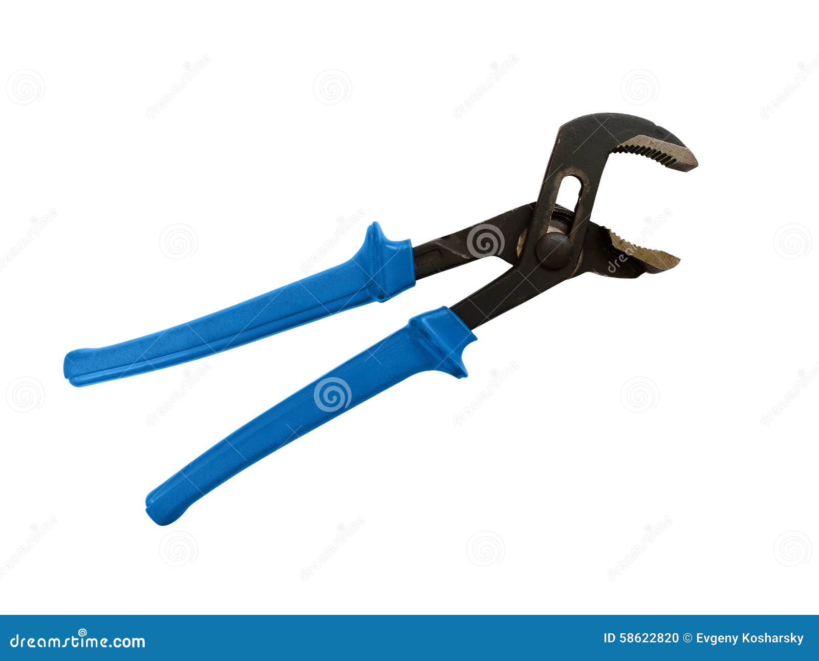 Old Pipe Wrench Stock Photo - Image: 58622820