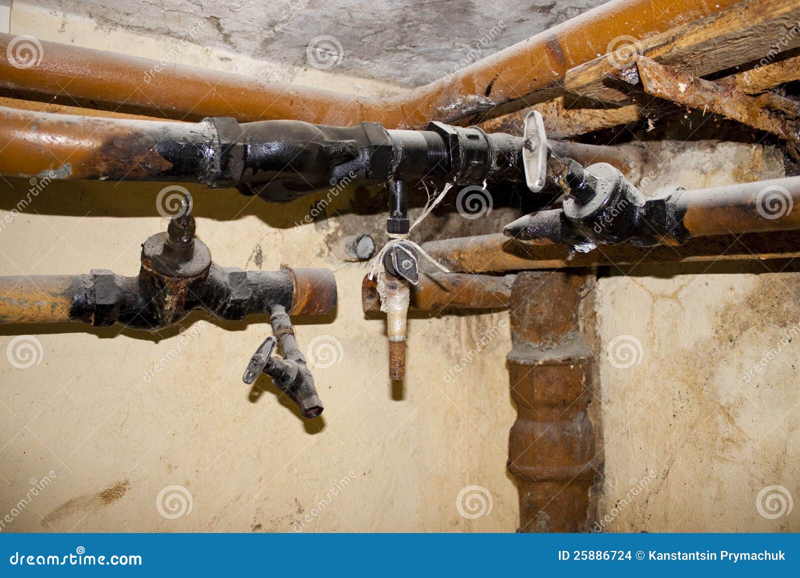 Old pipes stock photo. Image of rusty, dirty, sewerage - 25886724