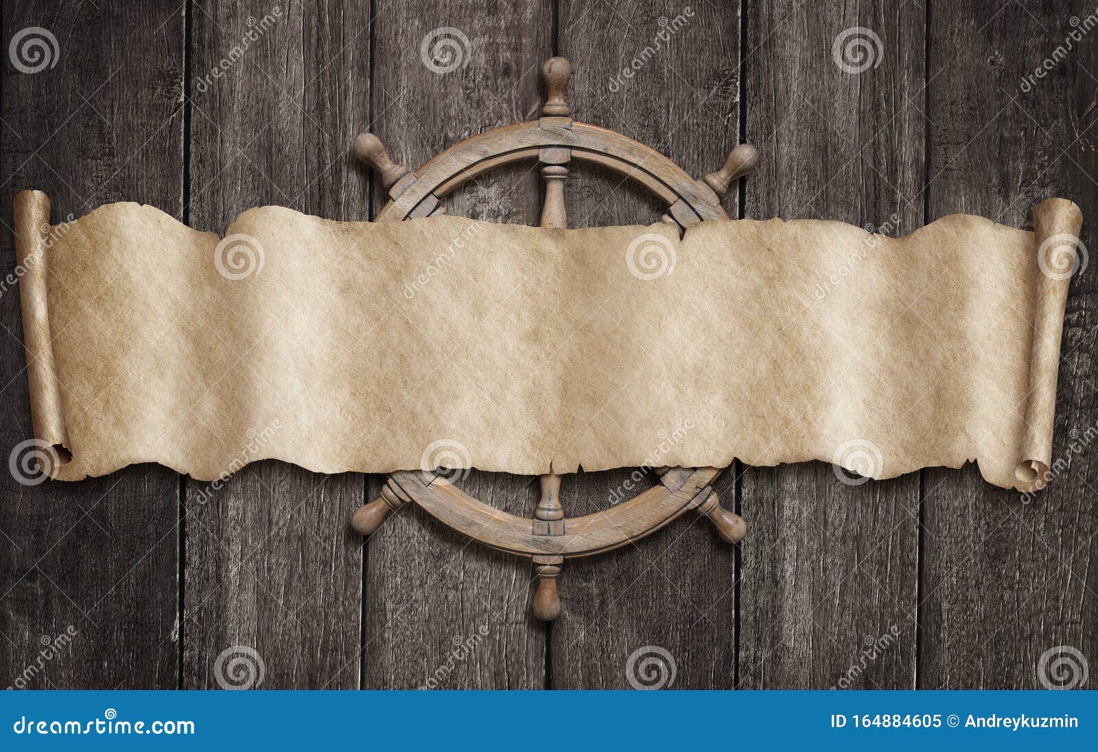 Pirates Map Background With Compass. Royalty-Free Stock Image ...
