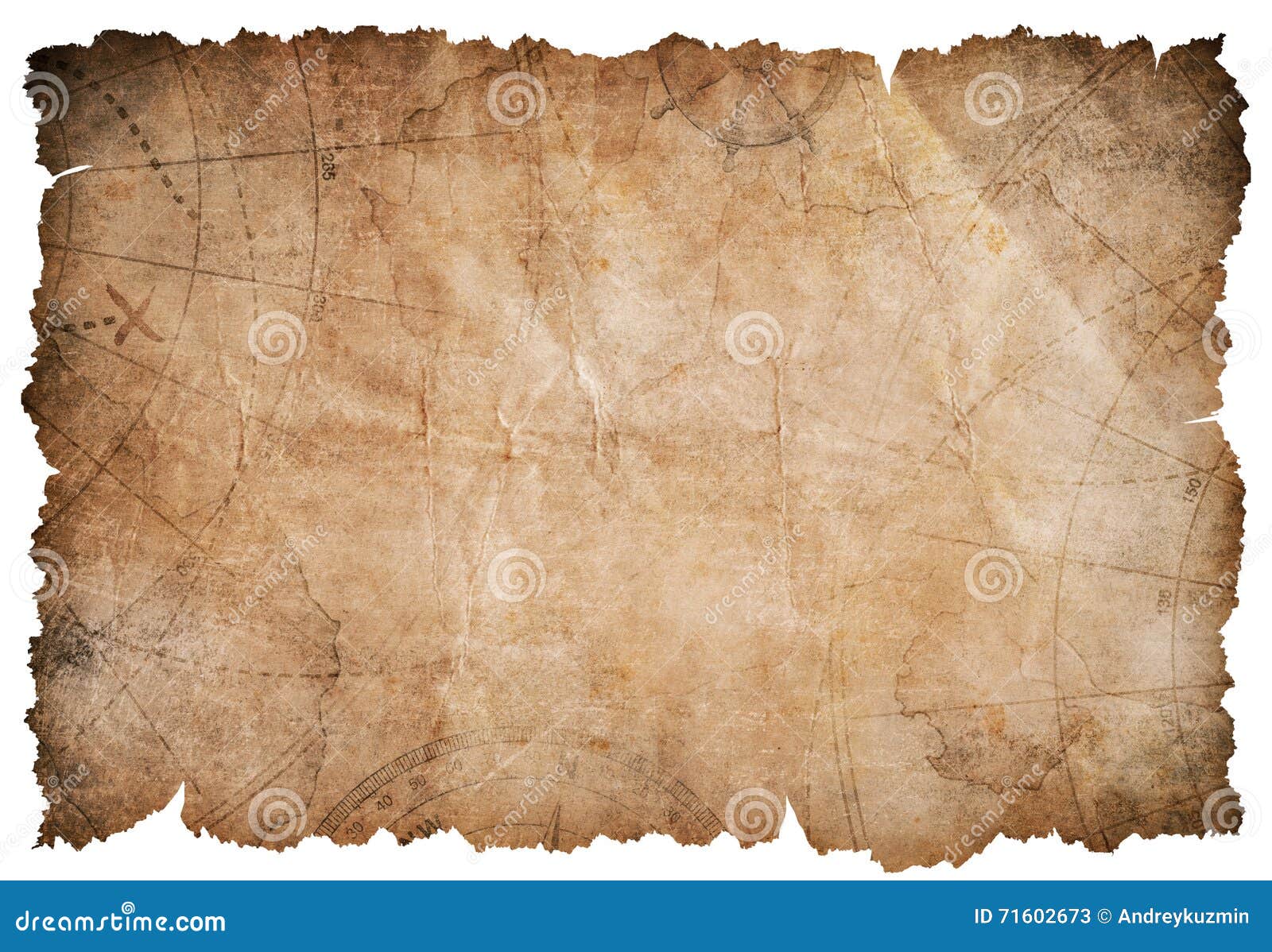Printable Treasure Map Paper