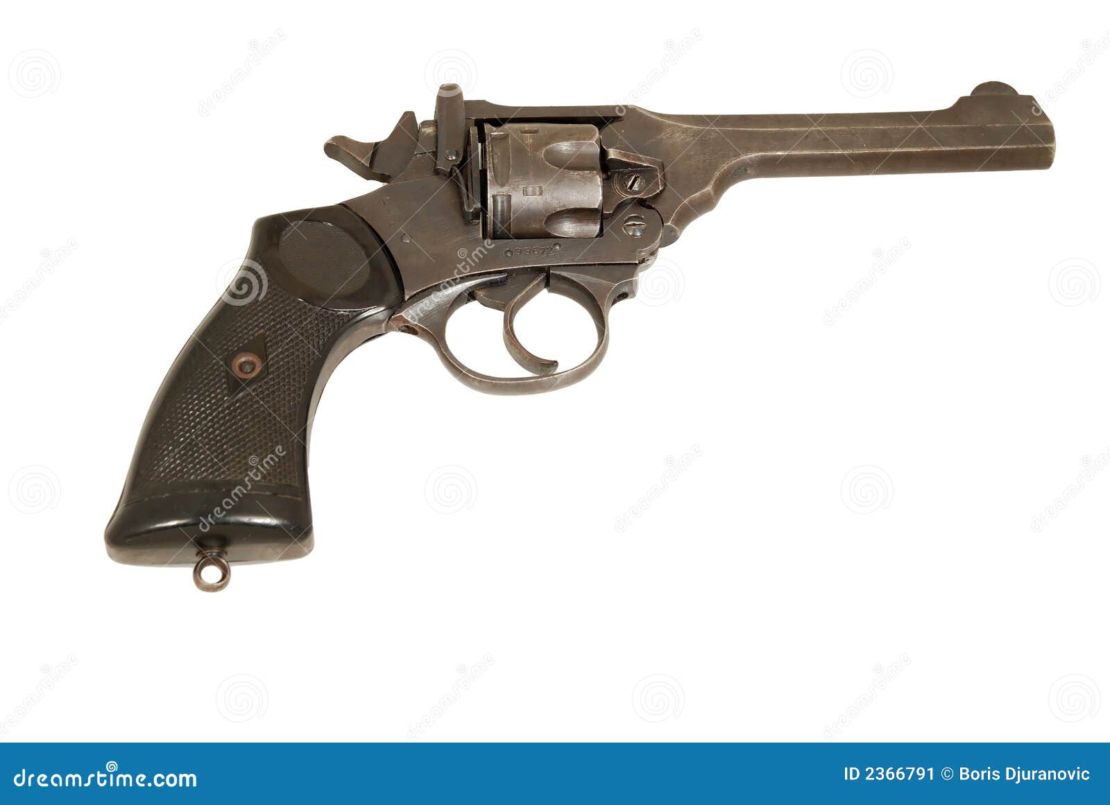 Old pistol stock image. Image of attack, plain, shooter - 2366791