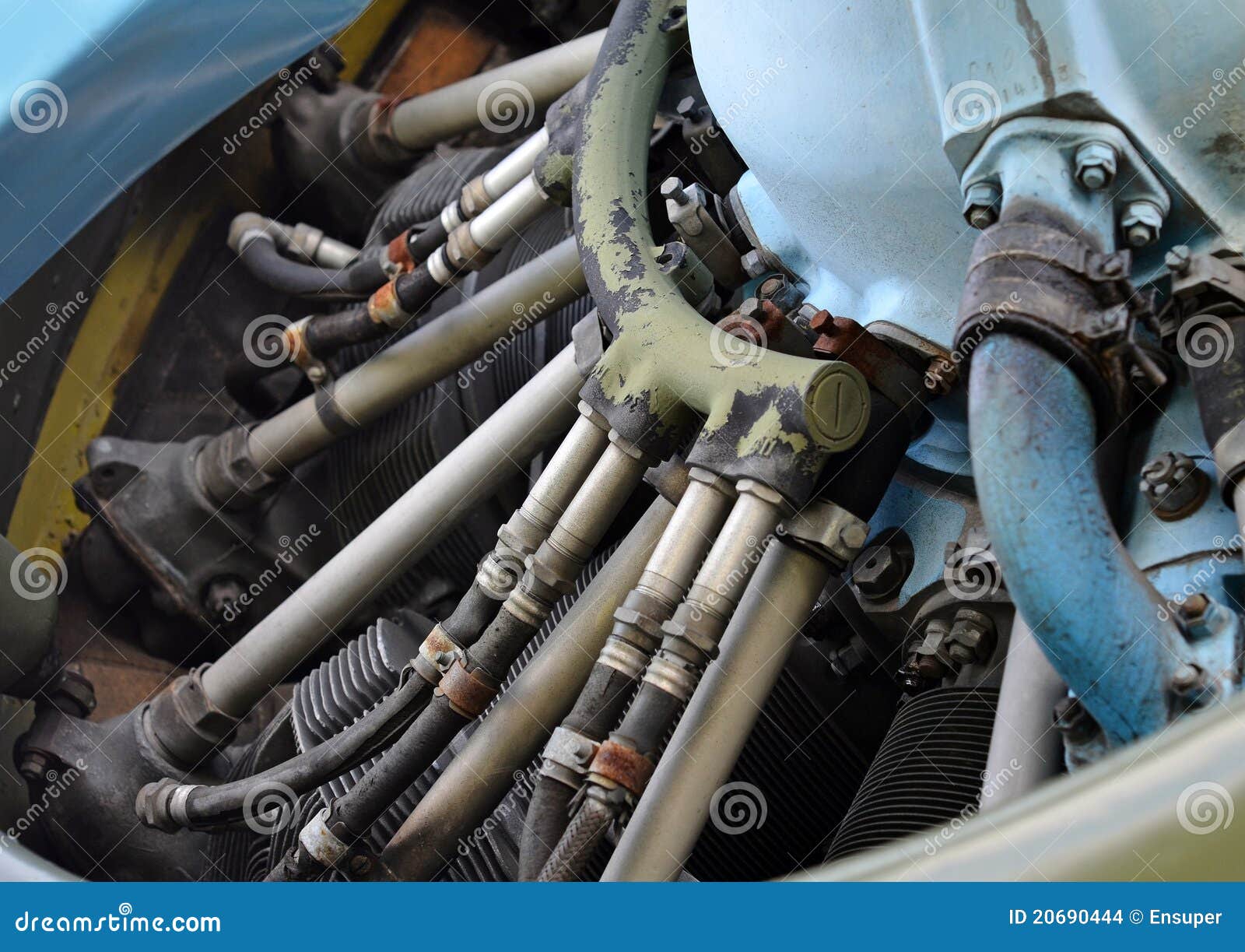 Old piston engine stock photo. Image of aged, power, energy - 20690444