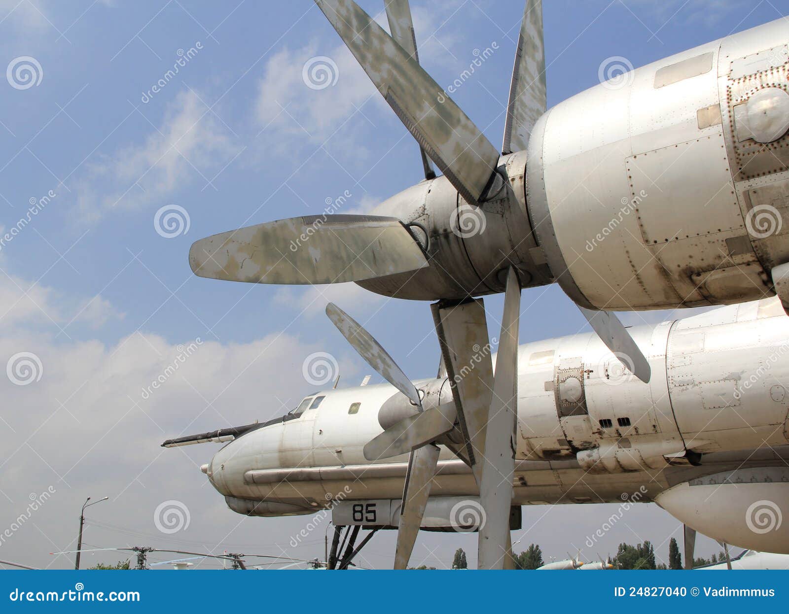 Old plane engine stock photo. Image of gray, bomber, iron - 24827040