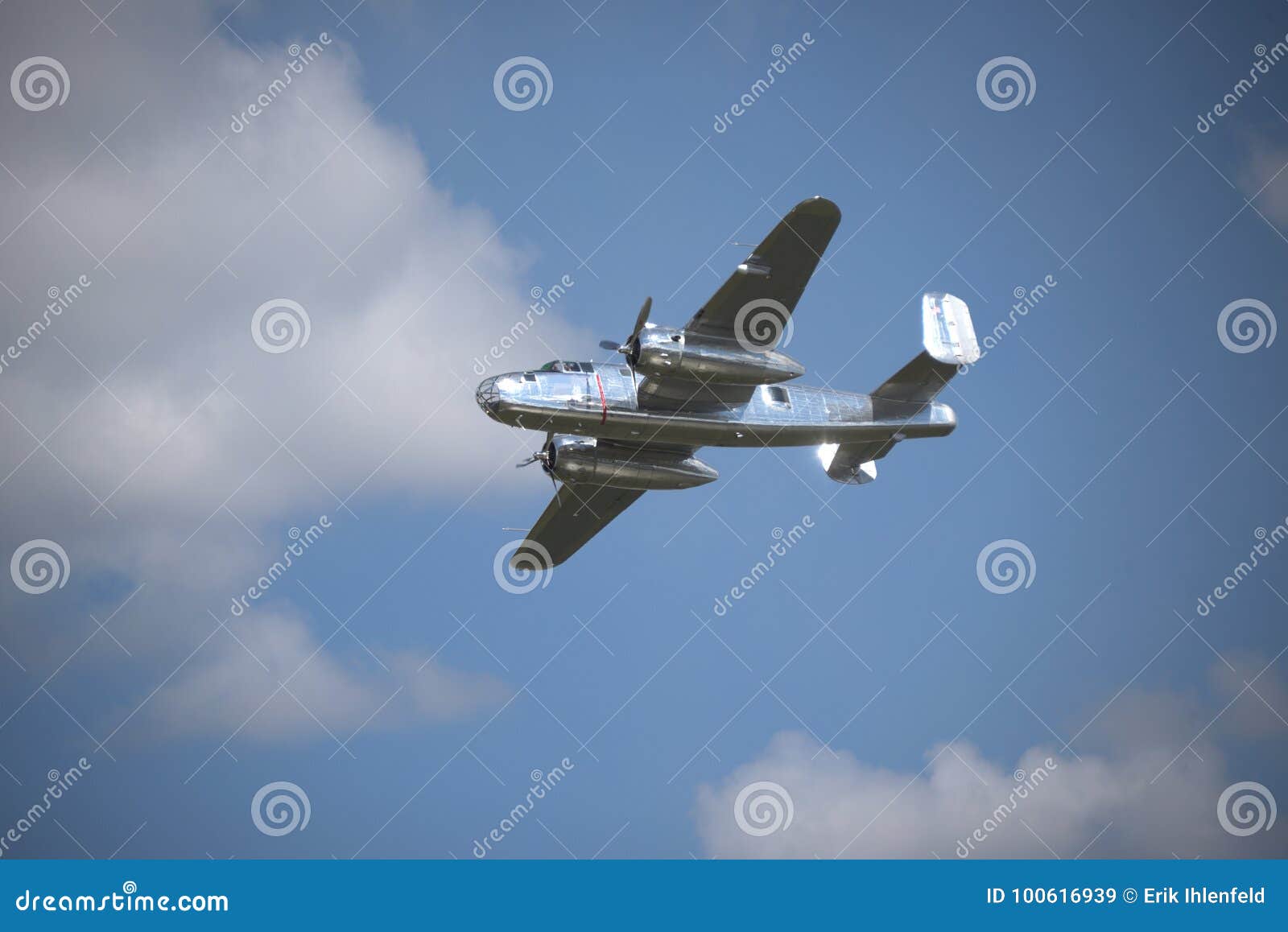 Old plane flying stock image. Image of plane, left, time - 100616939