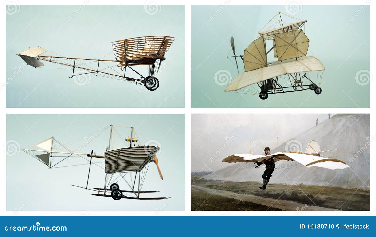 Old Planes: Air Transport Collage Editorial Image - Illustration of ...