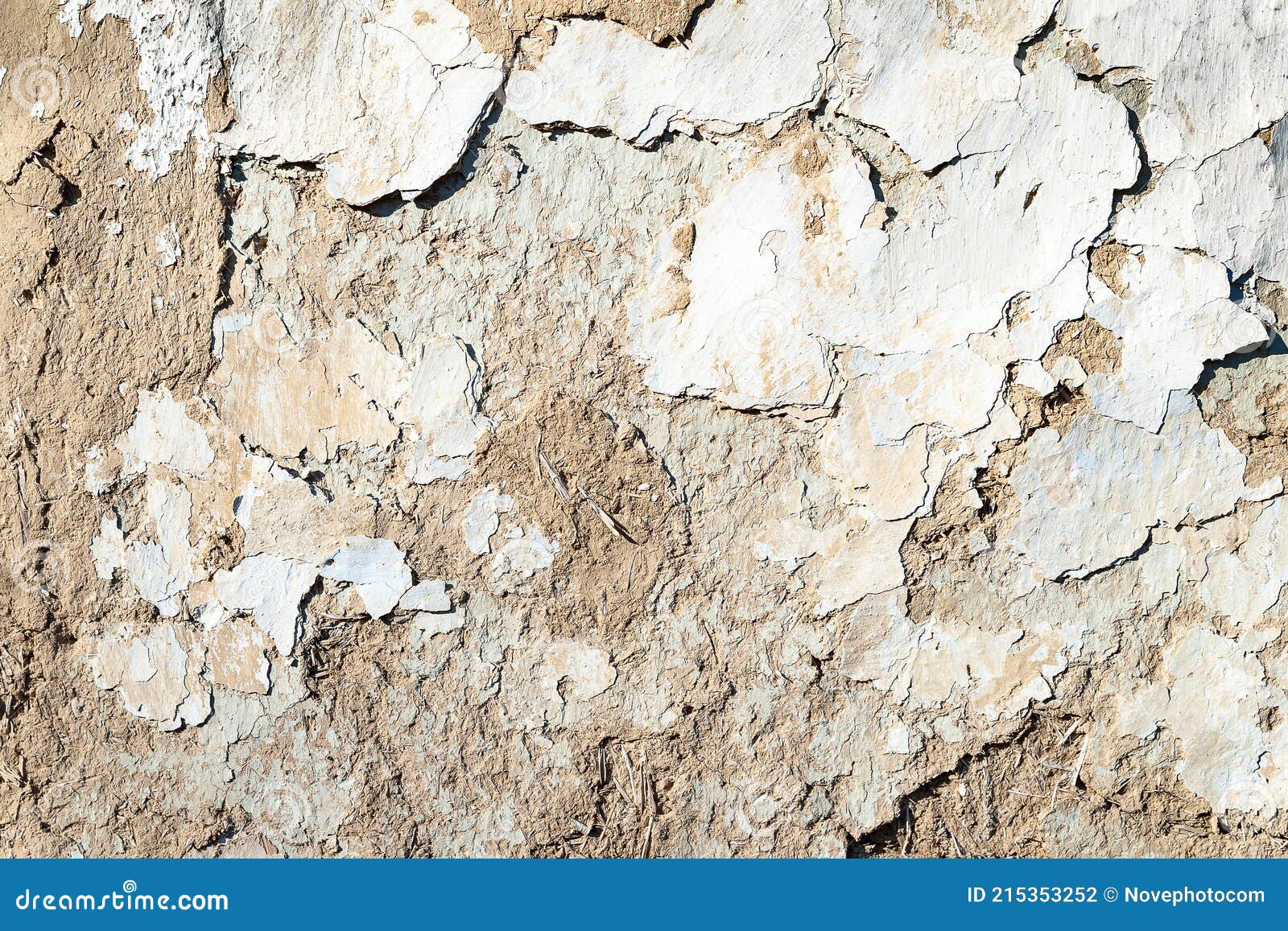 Old Plastered Wall Background. the Texture of the Old Peeling Cracked ...