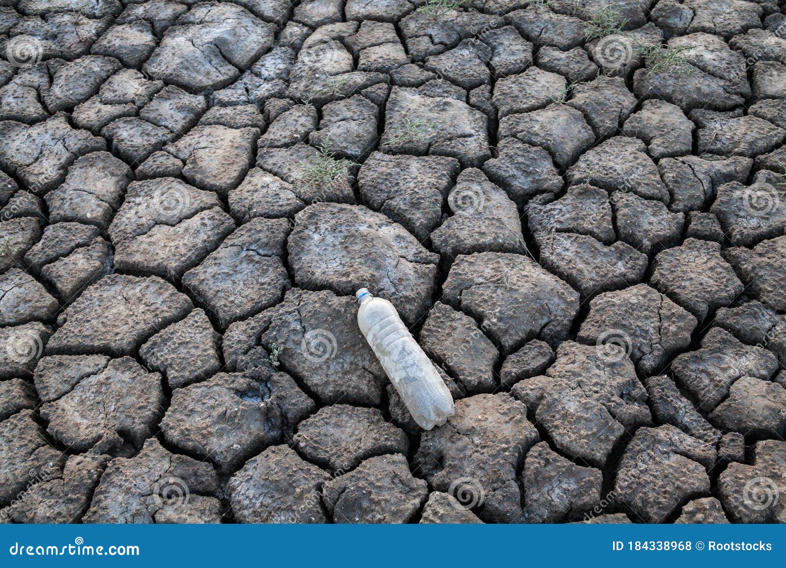 Old Plastic Bottle on the Ground Stock Photo - Image of desert, dirty ...