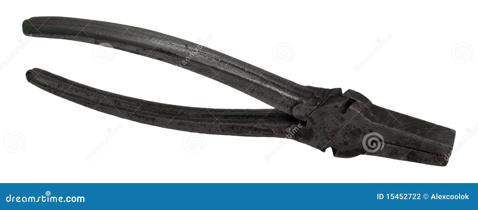 Old pliers stock photo. Image of equipment, ancient, rarity - 15452722