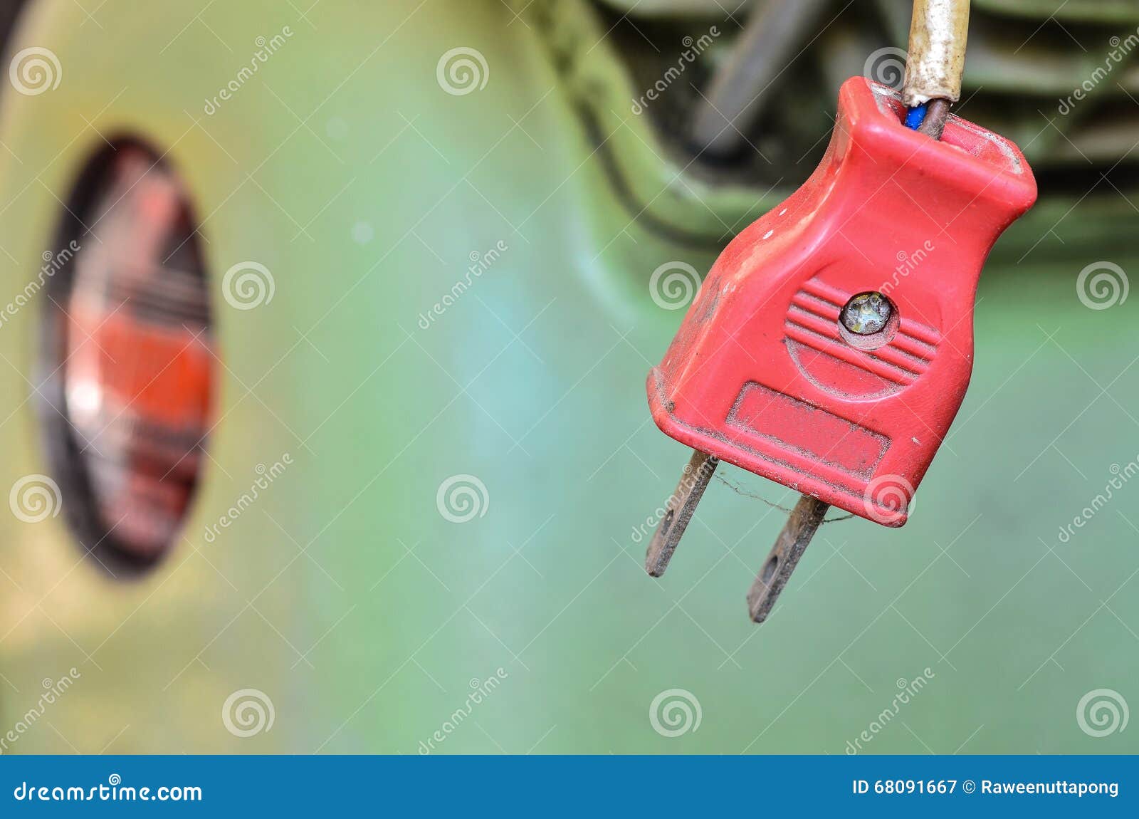 Old Plug stock image. Image of europe, adapter, fabric - 68091667