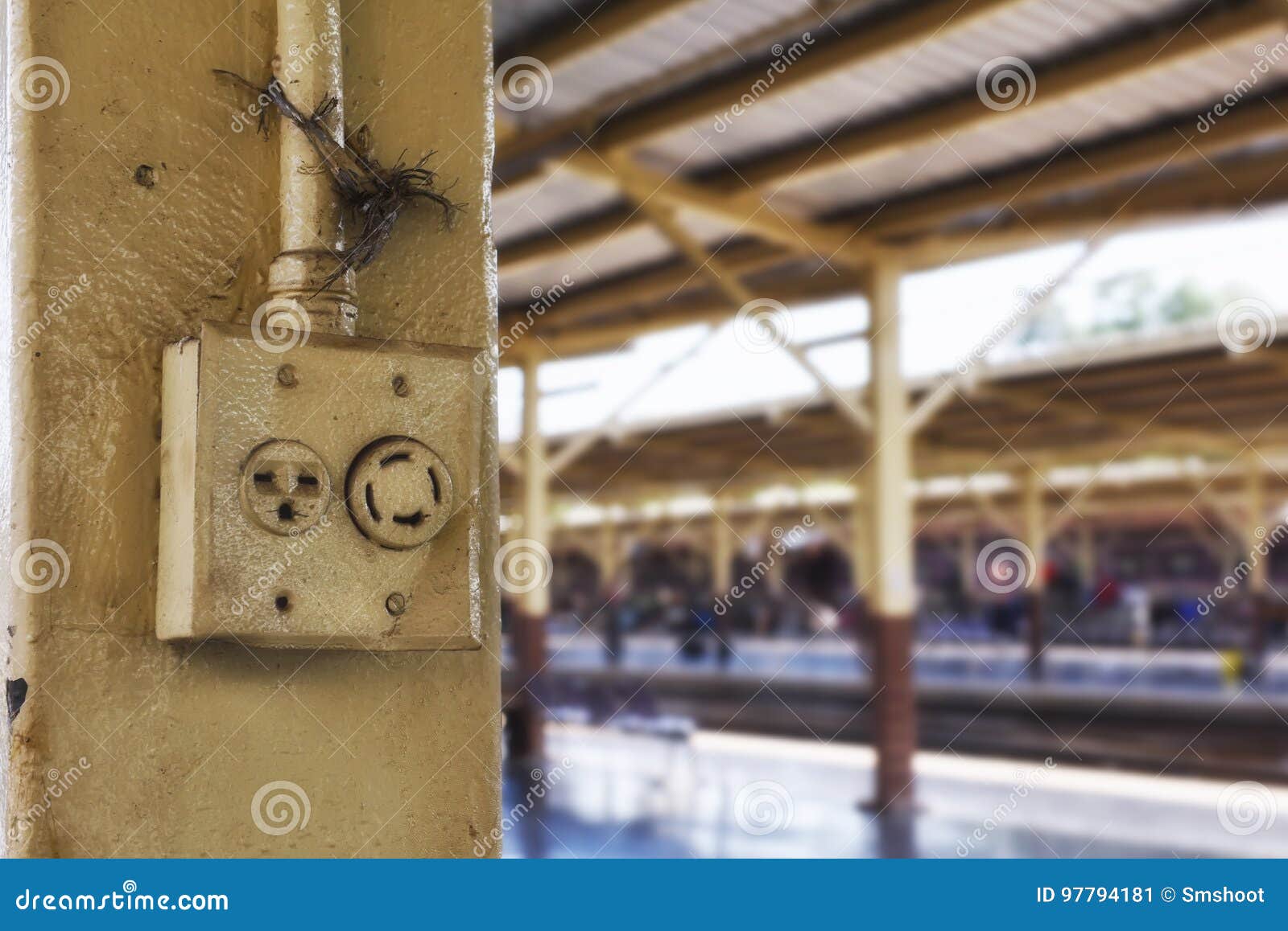 Old plug socket stock image. Image of grunge, socket - 97794181