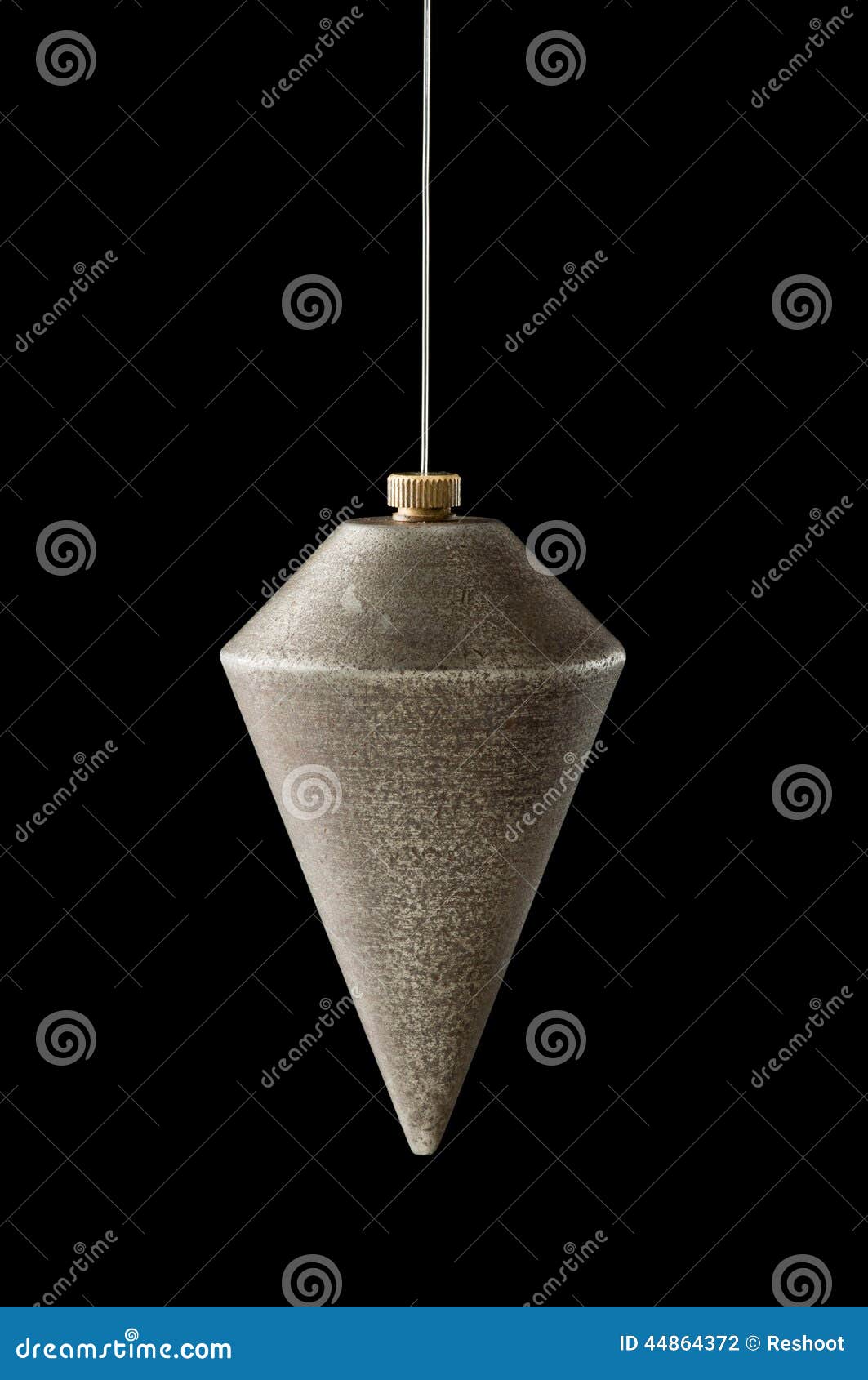 Old plummet stock photo. Image of precision, object, vertical - 44864372