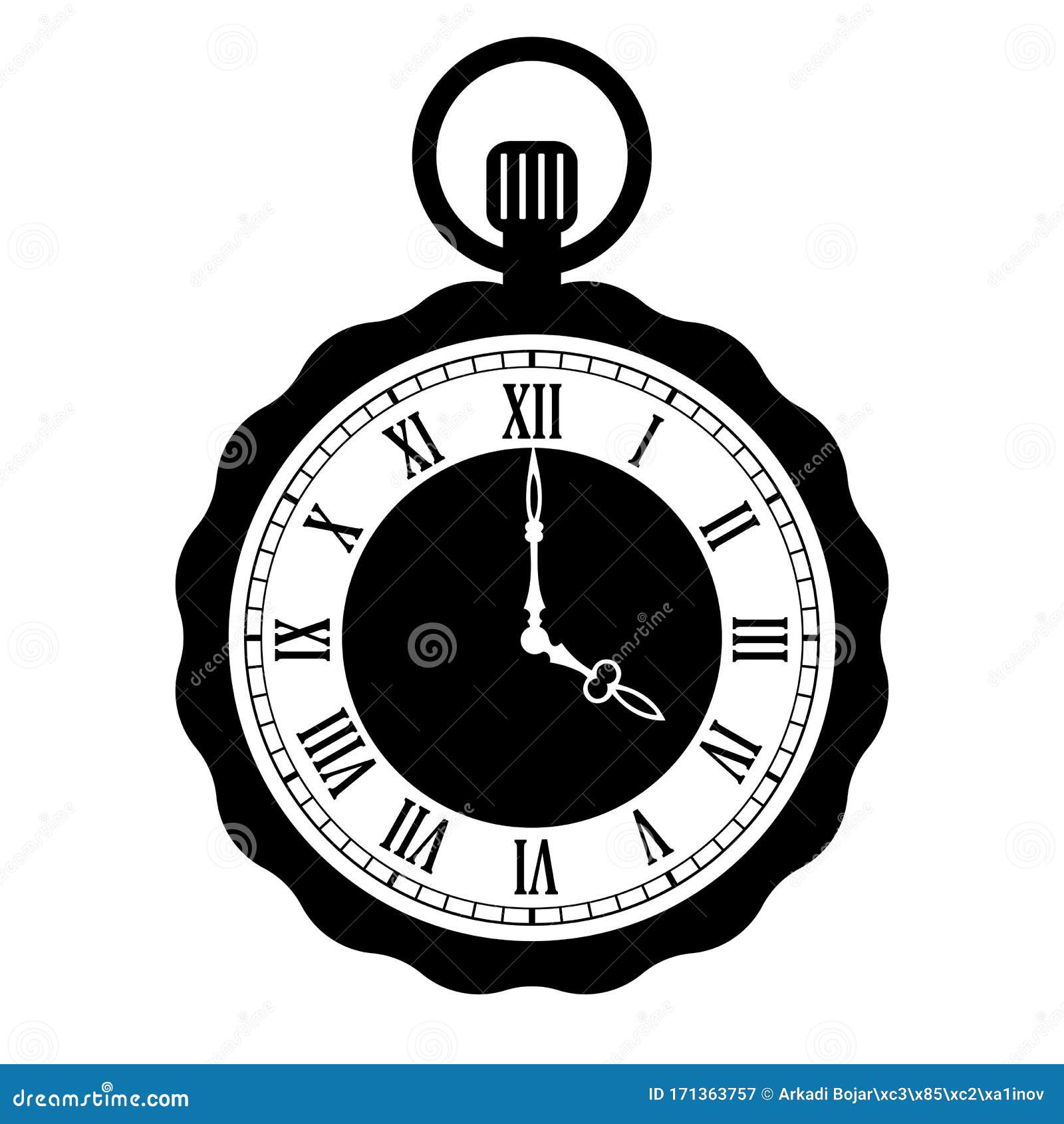 Chrono Icon Design Cartoon Vector | CartoonDealer.com #131628789