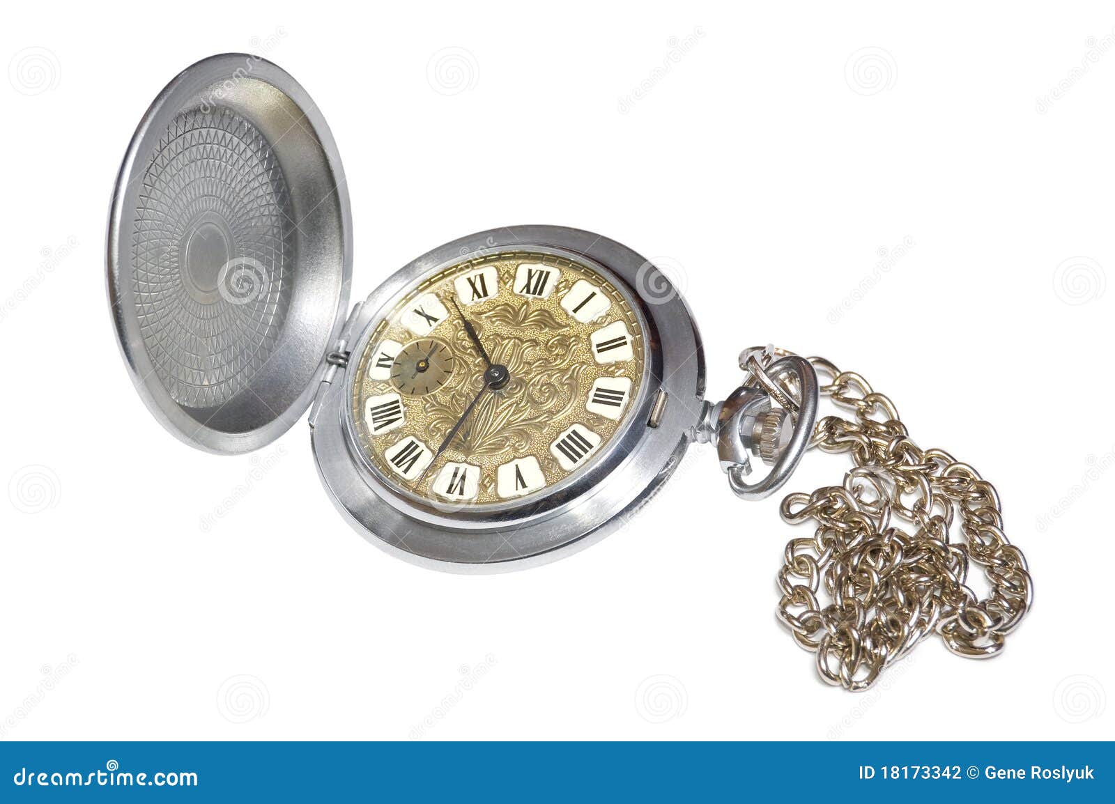 Old pocket watch stock photo. Image of hour, numerals - 18173342