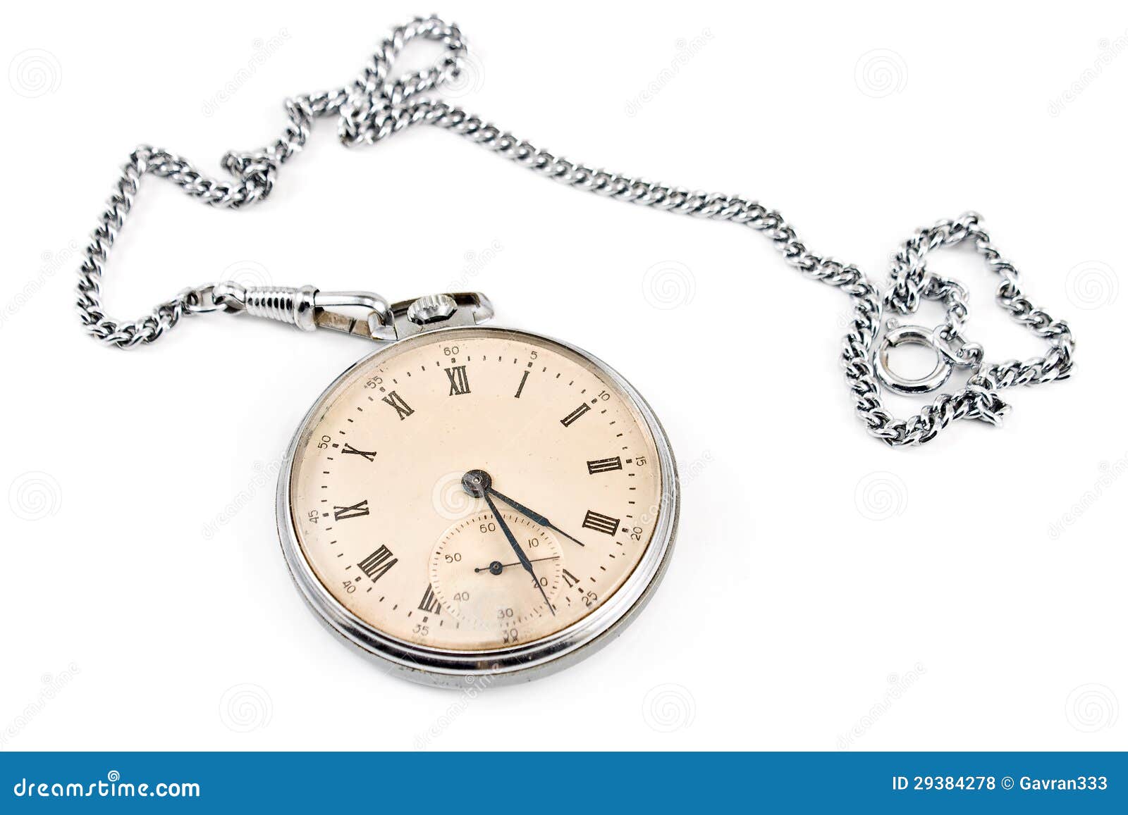 Old Watch With Chain
