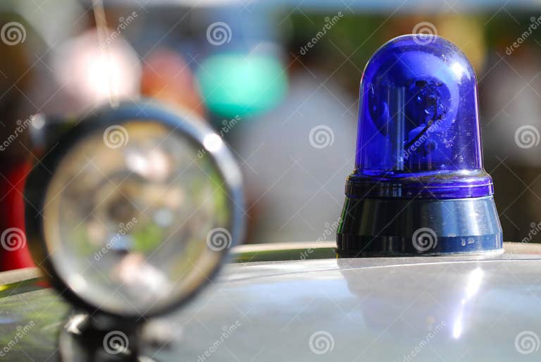 Old police light stock image. Image of alert, everyday - 1220505