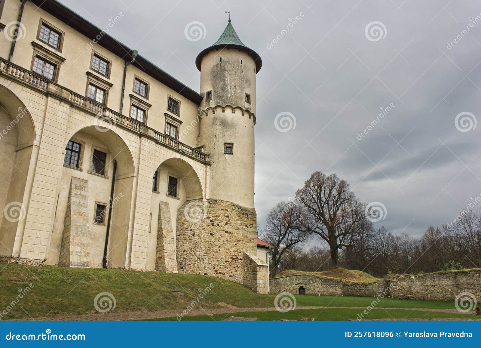 Old Polish Castle stock photo. Image of europe, polish - 257618096