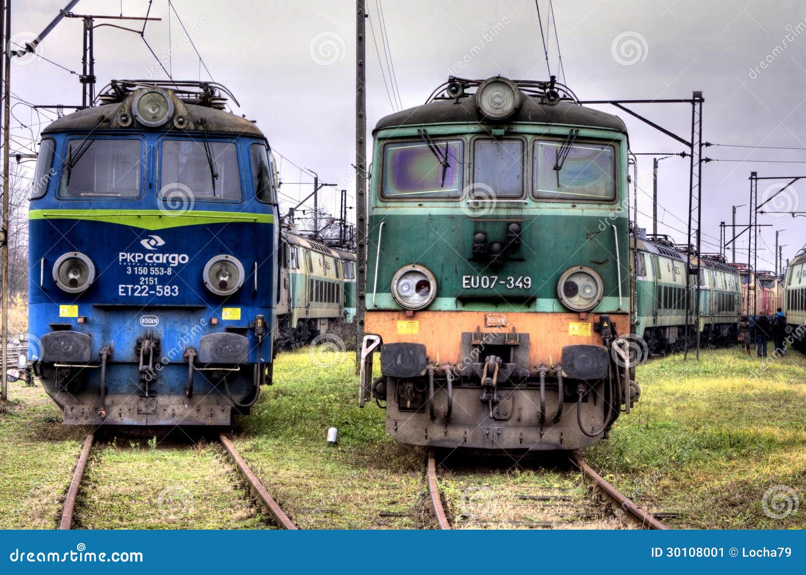 Old Polish trains editorial photo. Image of locomotion - 30108001