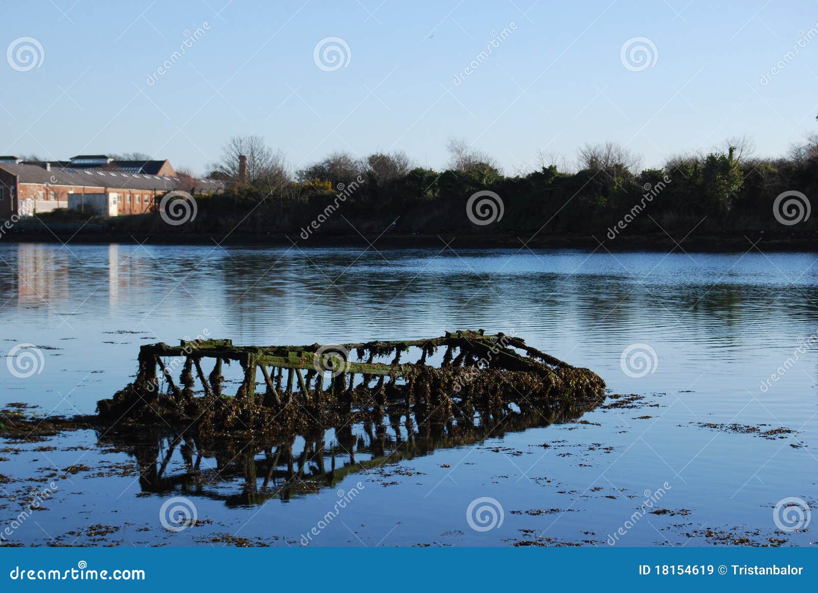 Old Pontoon stock image. Image of ponton, water, ancient - 18154619