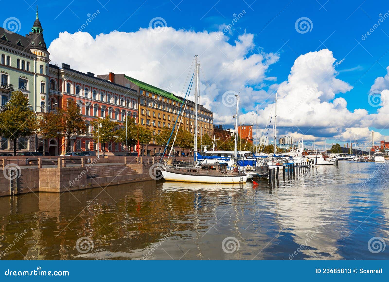 Old Port in Helsinki, Finland Stock Image - Image of famous, finnish ...