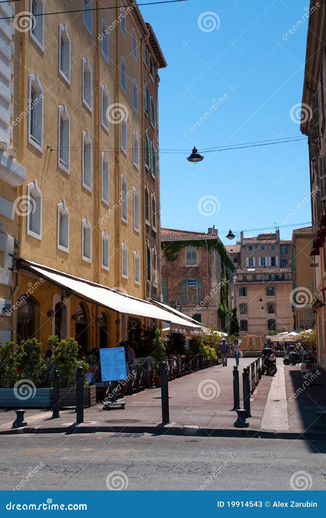 Old port street view editorial stock photo. Image of famous - 19914543