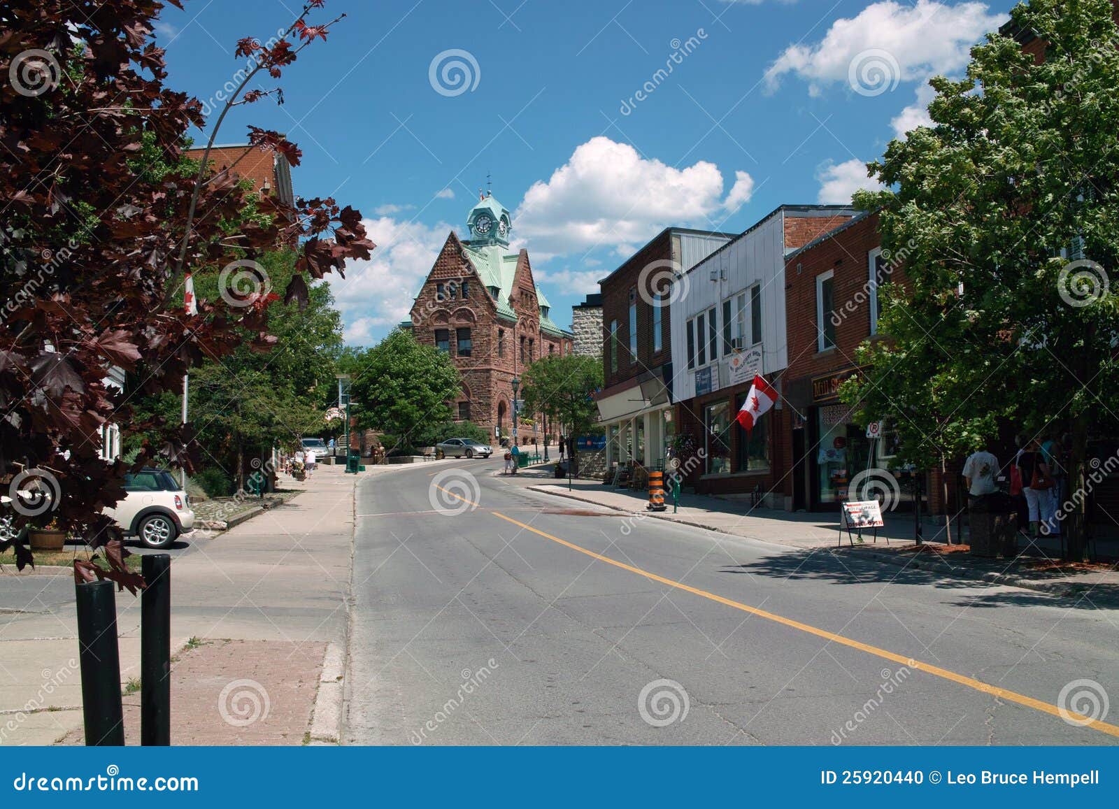 Old Post Office, Almonte Ontario Canada Editorial Image - Image of flag ...
