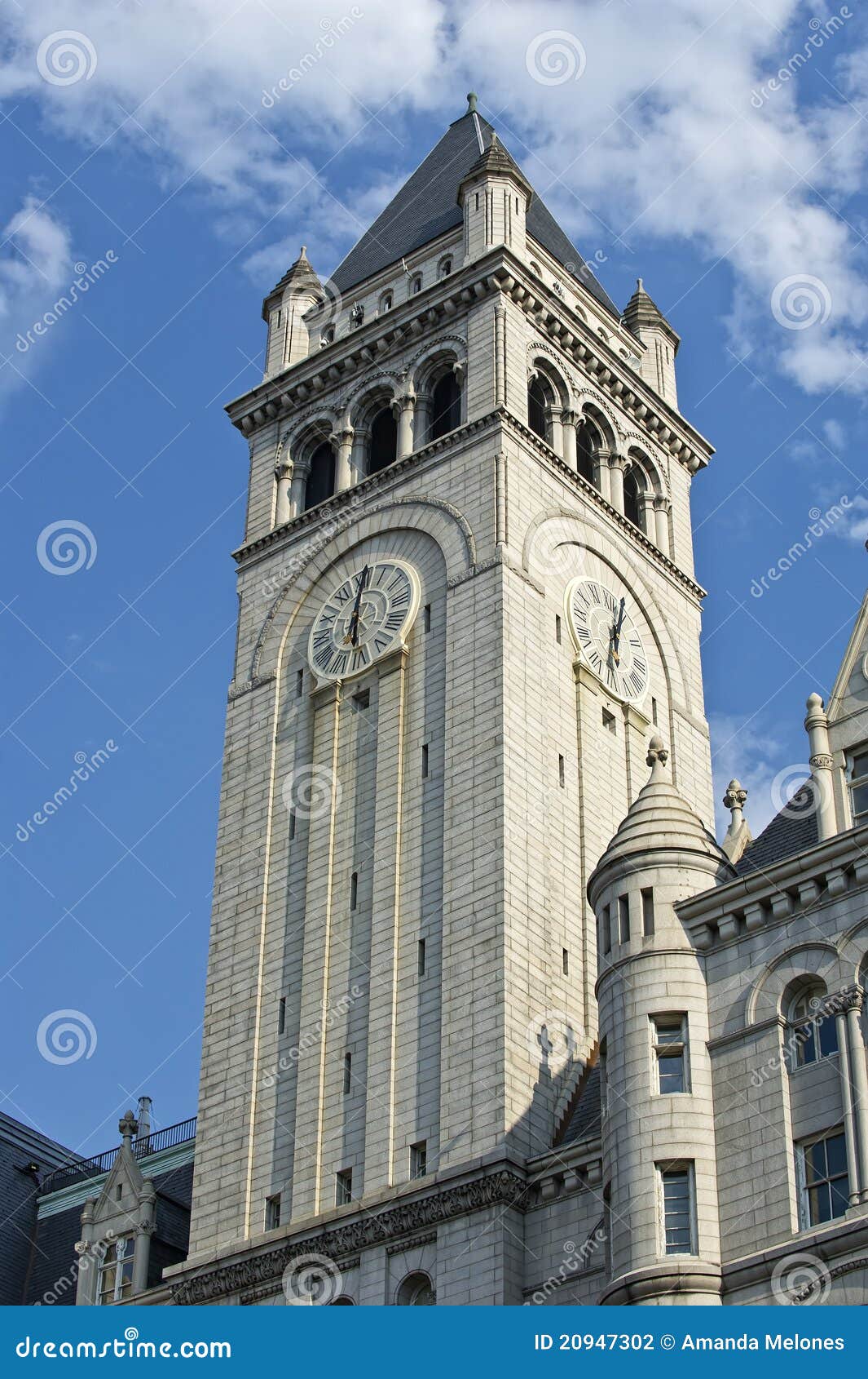 Old Post Office Clock Tower Stock Photo - Image of tourism, post: 20947302