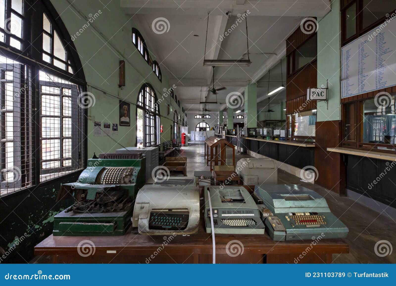 Old Post Office, Yangon, Myanmar Editorial Stock Image - Image of ...