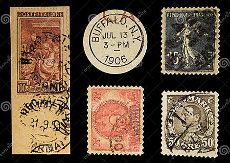 Old Postage editorial stock image. Image of postcard, retro - 27199