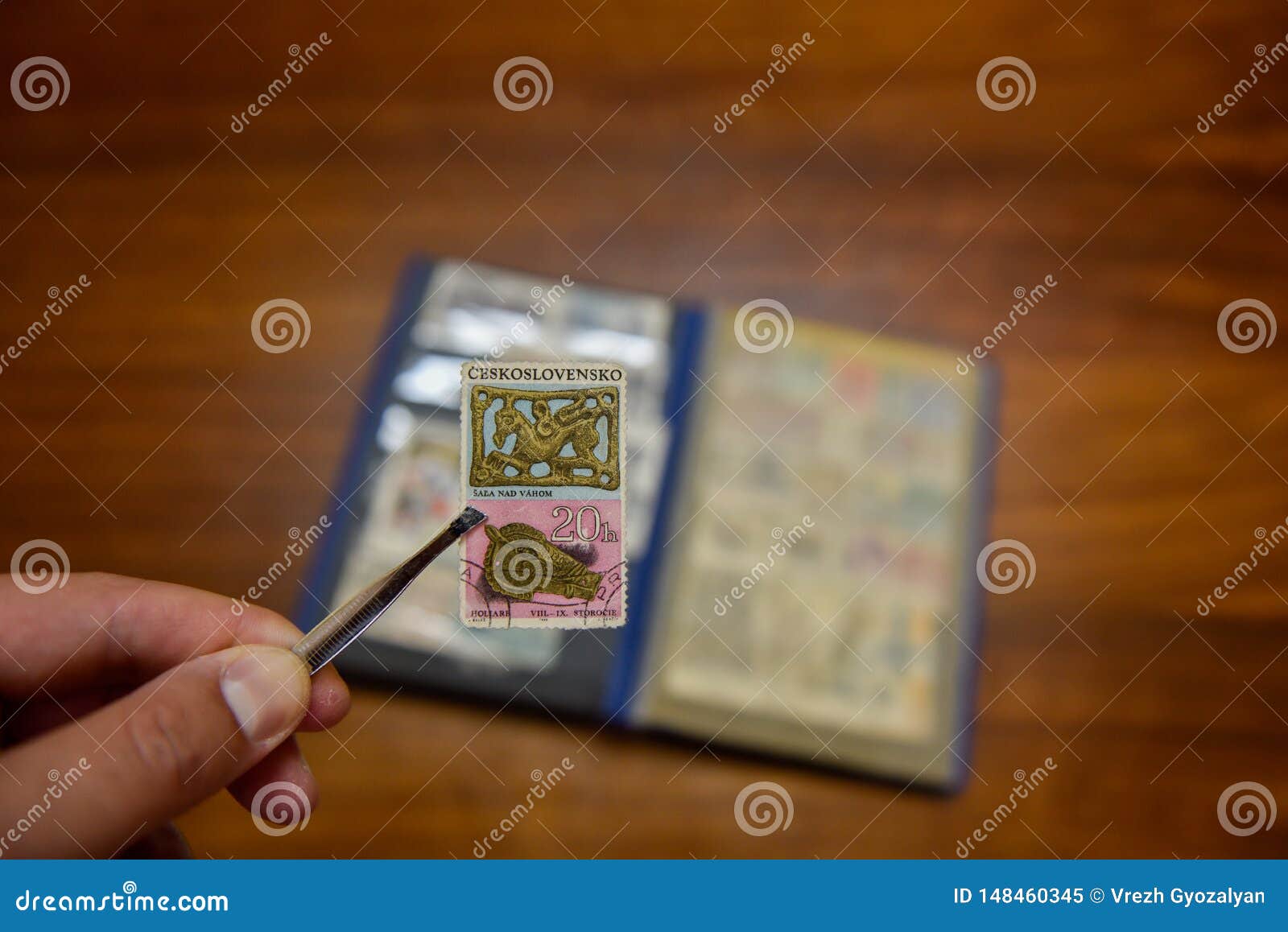 Old Postage Stamp on the Table Editorial Image - Image of collage, mark ...