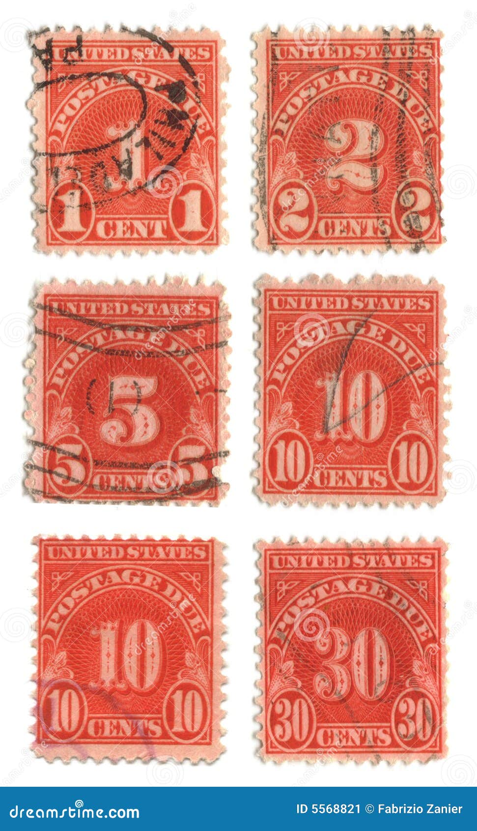Old Postage Stamps from USA One Dollar Editorial Photo - Image of ...