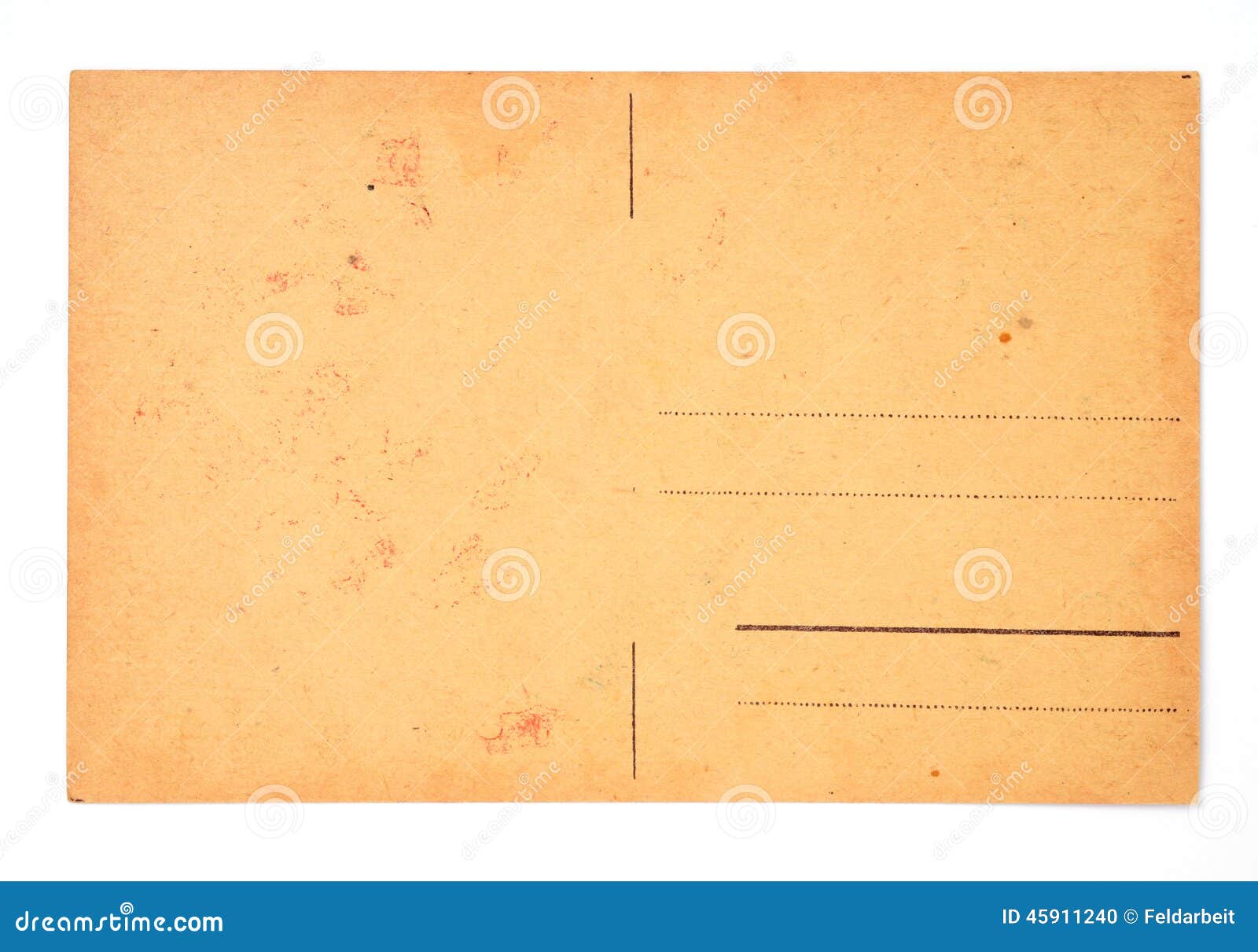 Old postal card stock photo. Image of paper, background - 45911240