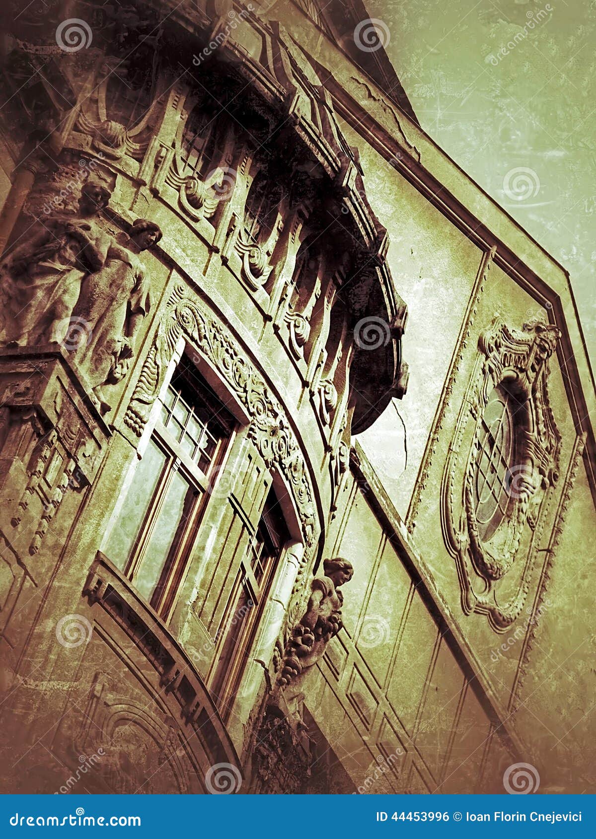 Old postcard 3 stock photo. Image of history, building - 44453996