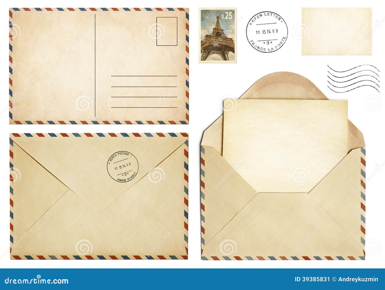 Old Postcard, Mail Envelope, Open Letter, Stamp Collection Stock Image ... Old Postcard, Mail Envelope, Open Letter, Stamp Collection Stock Image ...