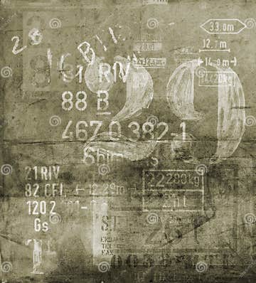 Old Poster stock illustration. Illustration of code, poster - 14309384