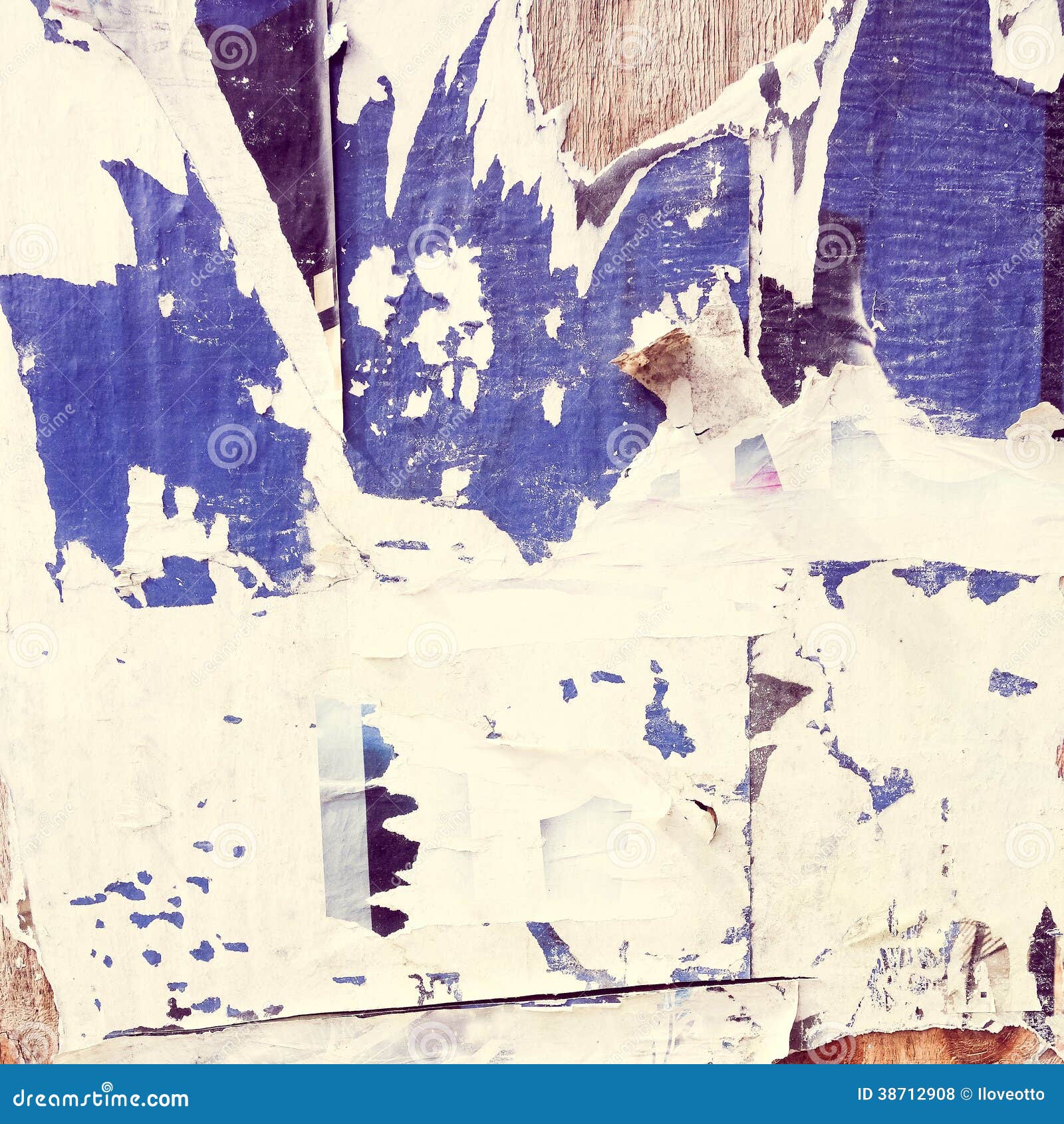 Old Posters Grunge Textures Stock Photo - Image of grain, aged: 38712908