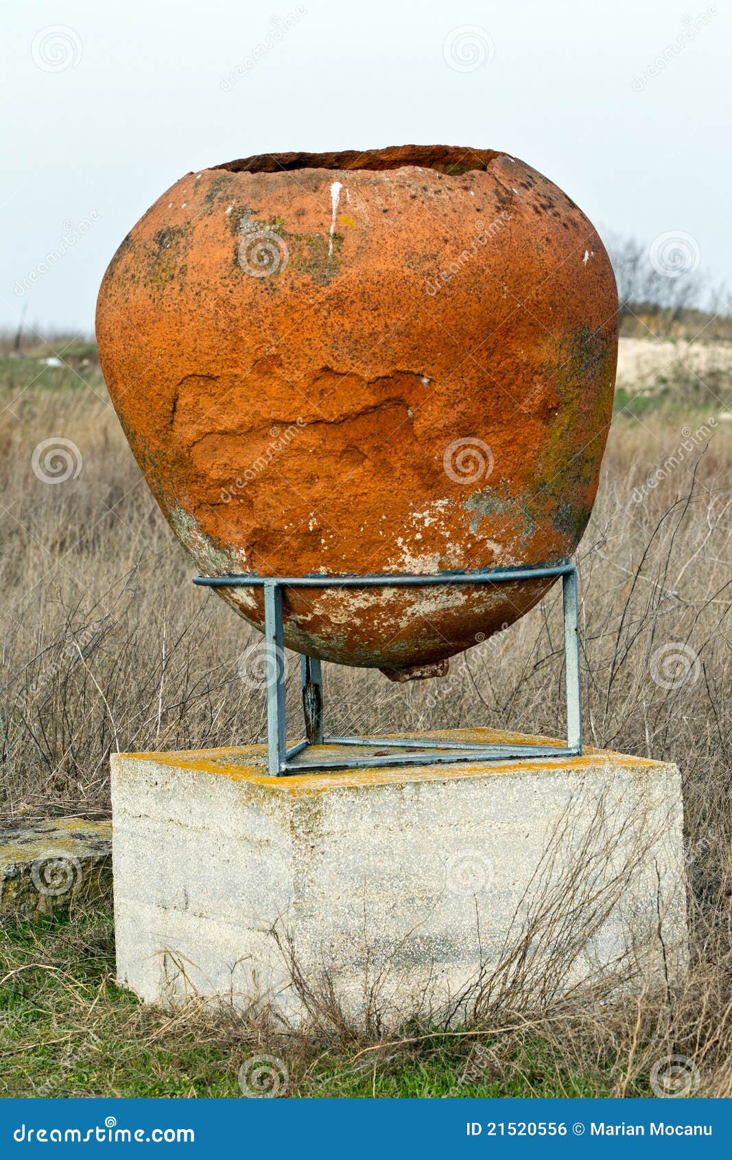 Old Pot stock photo. Image of pedestal, romania, greeks - 21520556