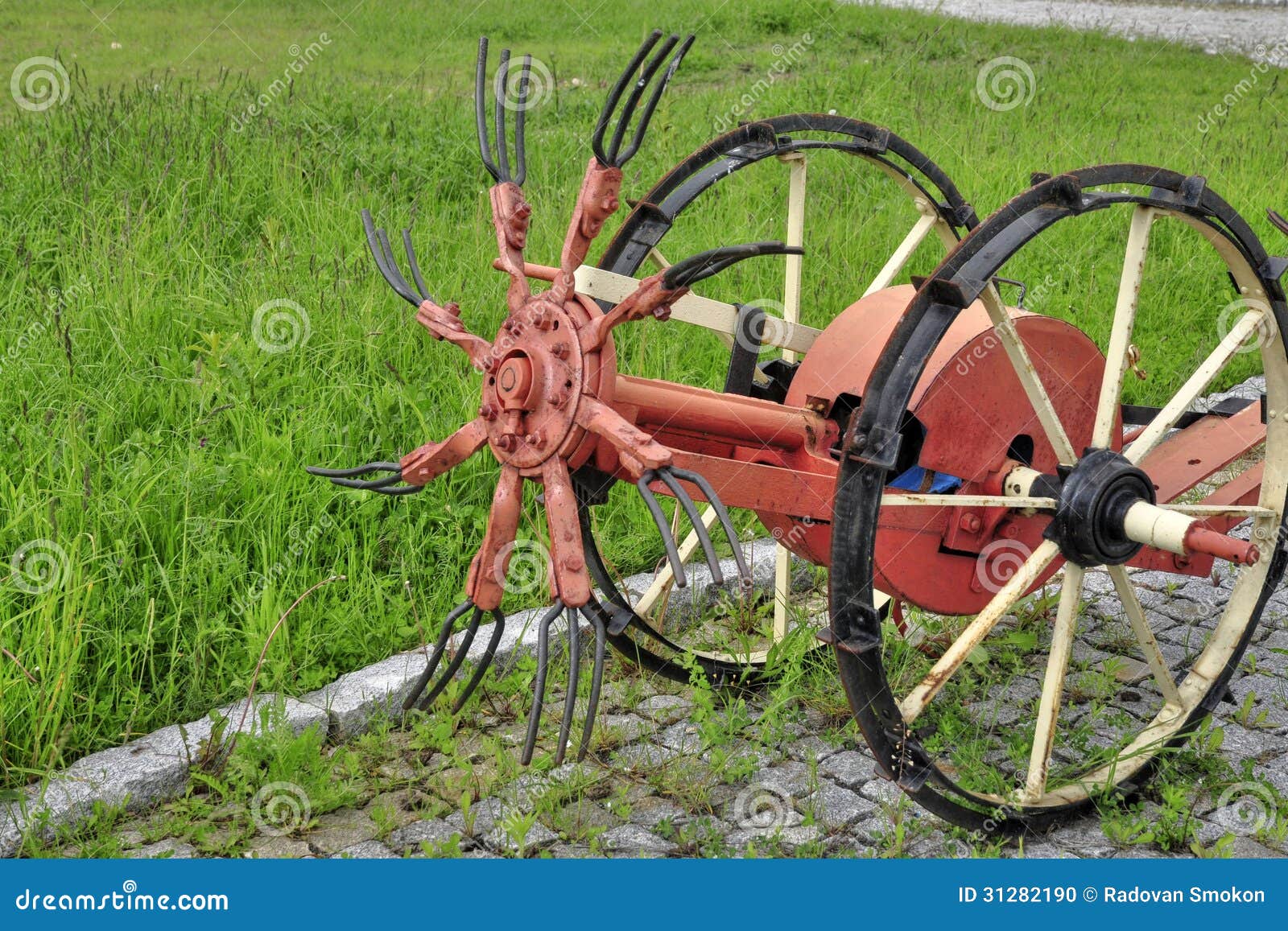 Old potato digger stock photo. Image of harvest, toppers - 31282190