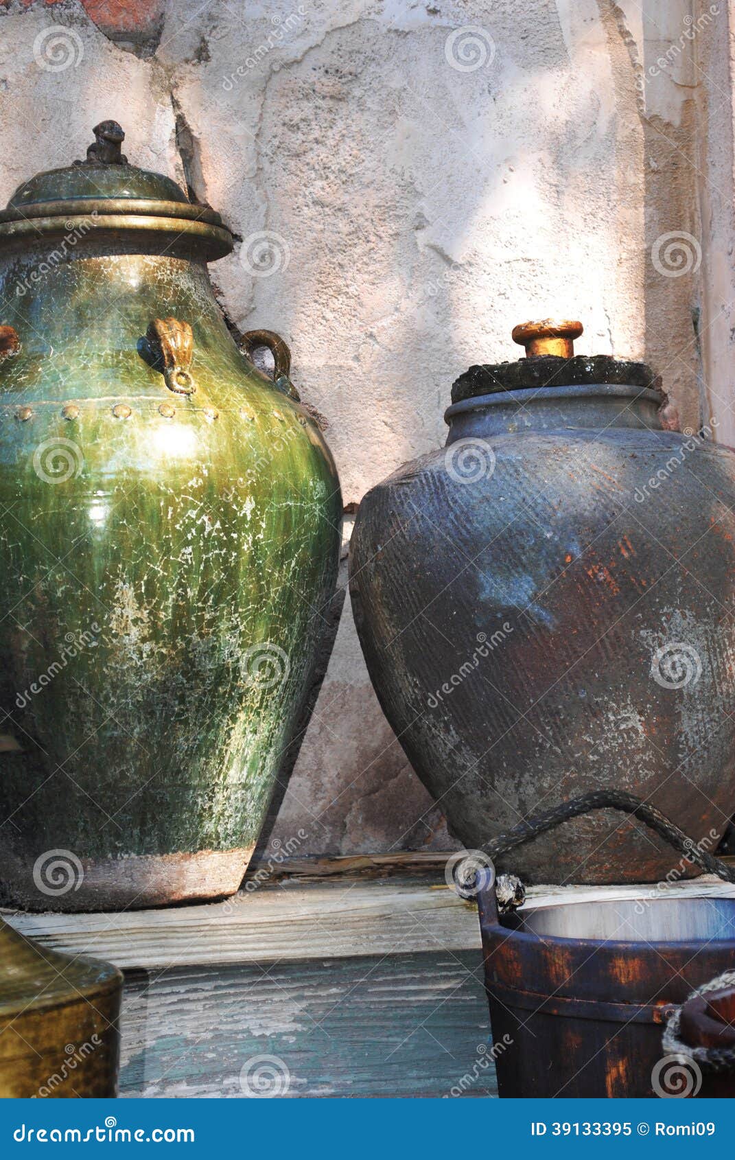 Old Pottery stock image. Image of handmade, culture, shape - 39133395