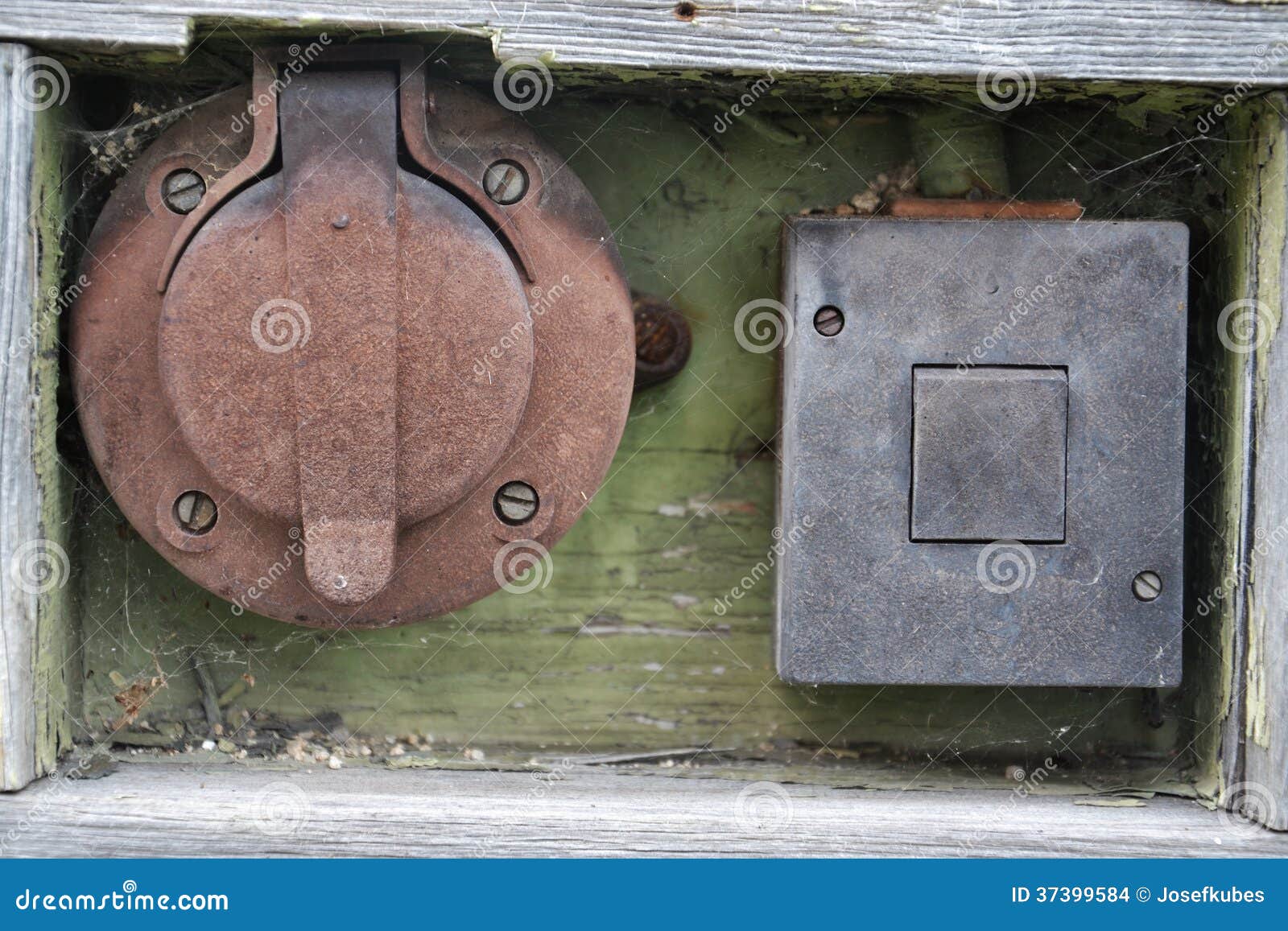 Old power outlet stock photo. Image of ecological, life - 37399584