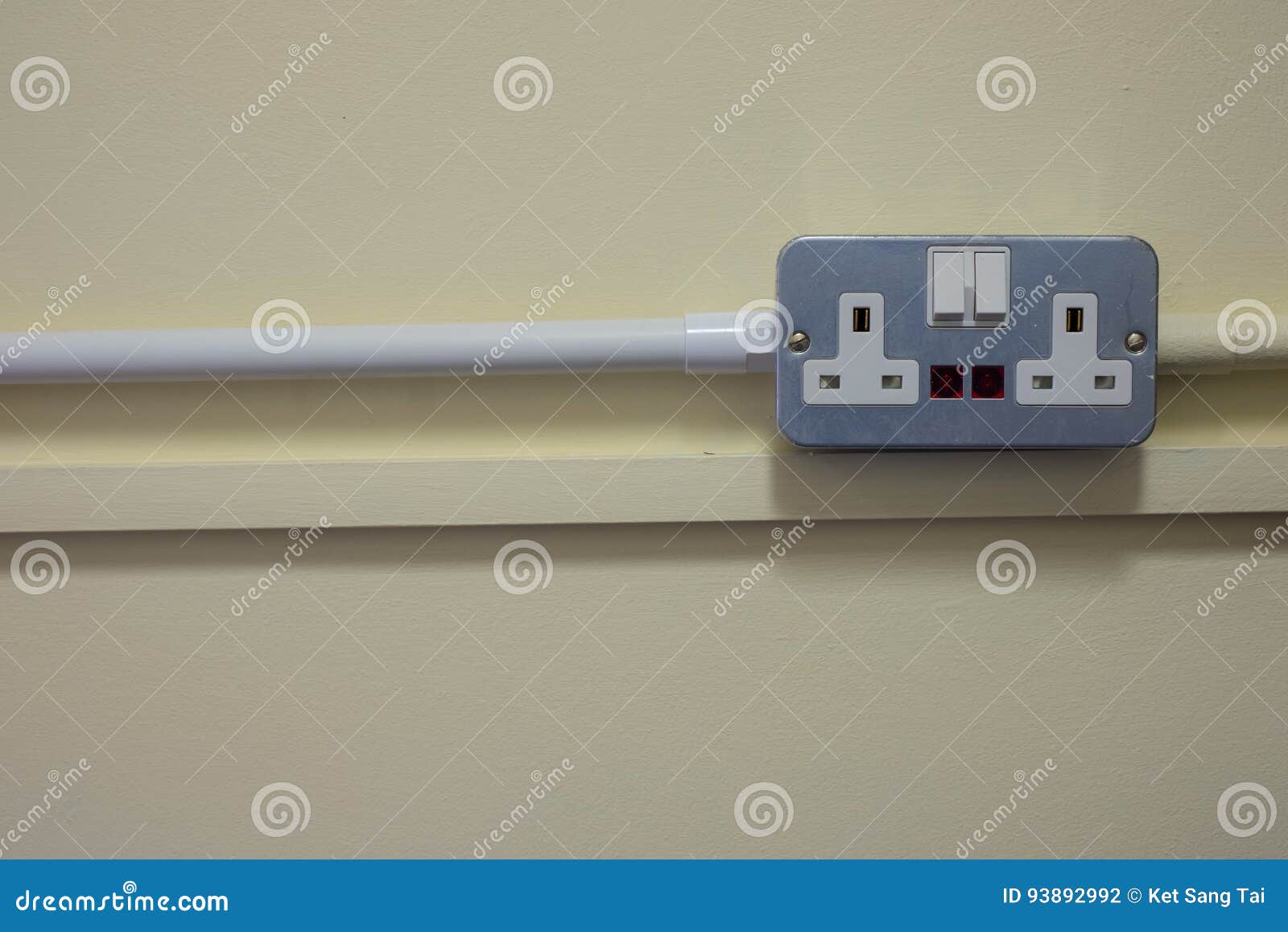 Old Power Socket stock photo. Image of supply, plug, connect - 93892992