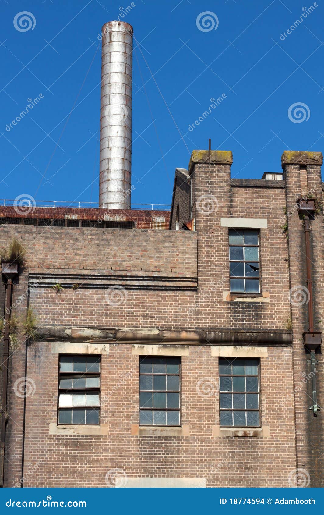 Old Power Station stock photo. Image of industrial, abandonded - 18774594
