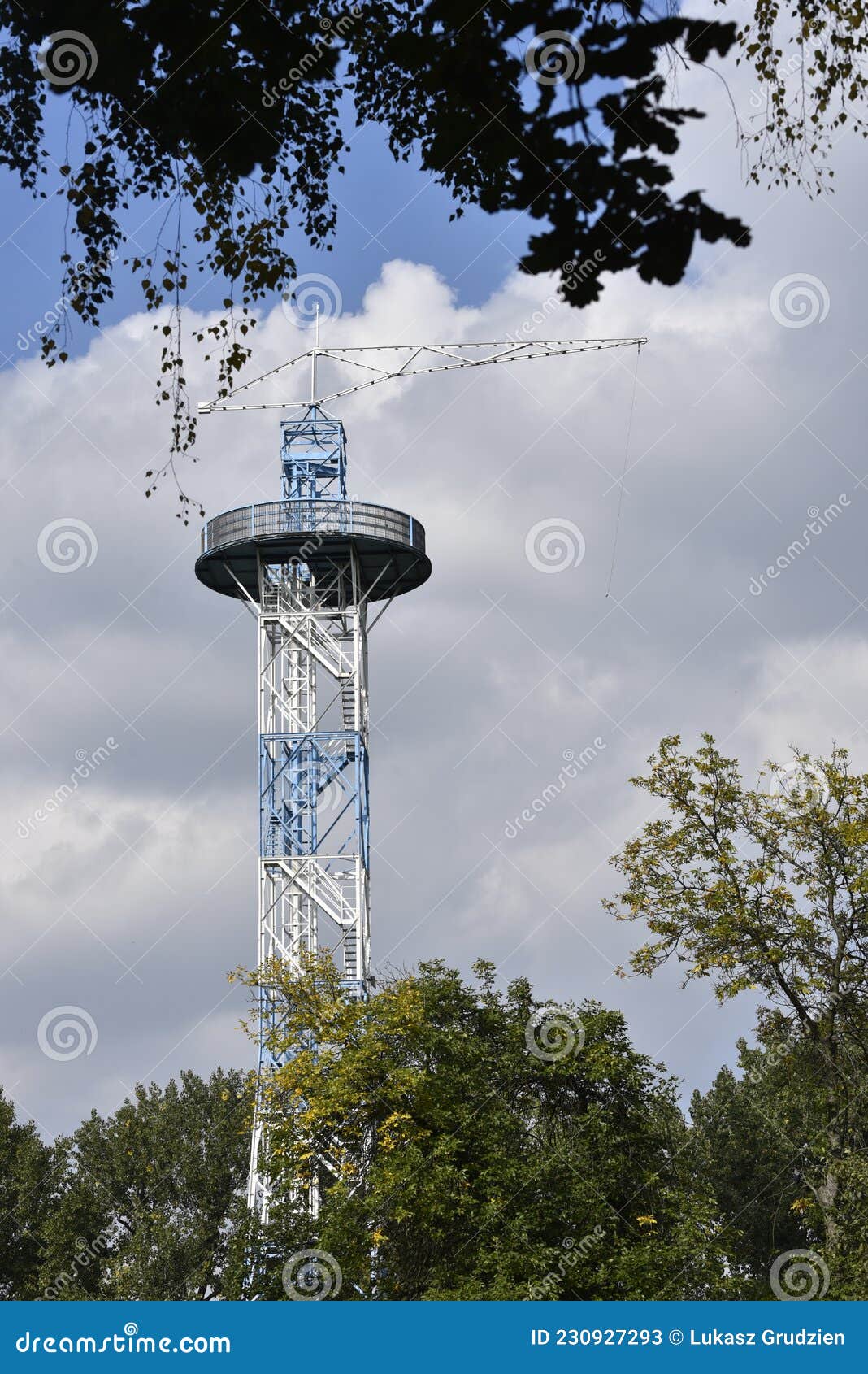 Parachute tower stock image. Image of outdoor, landmark - 230927293