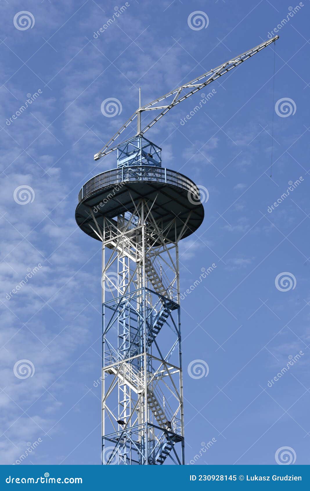 Parachute tower stock image. Image of prewar, nature - 230928145