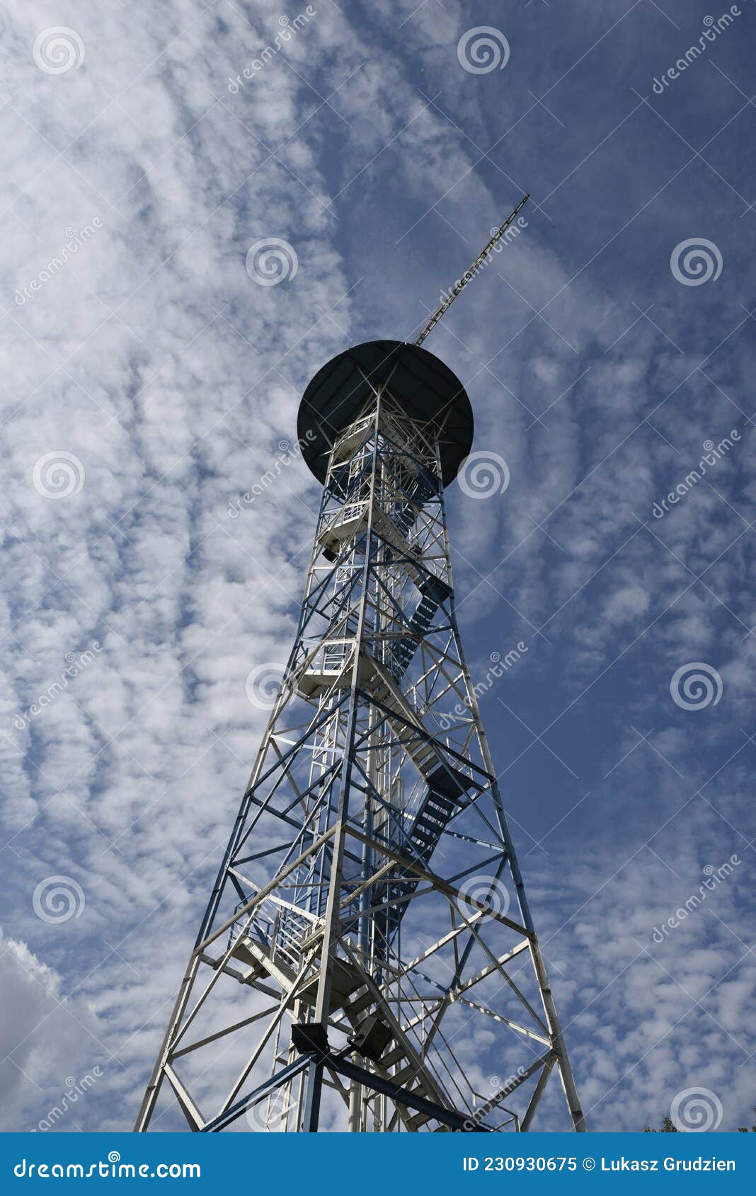 Parachute tower stock image. Image of tower, parachute - 230930675