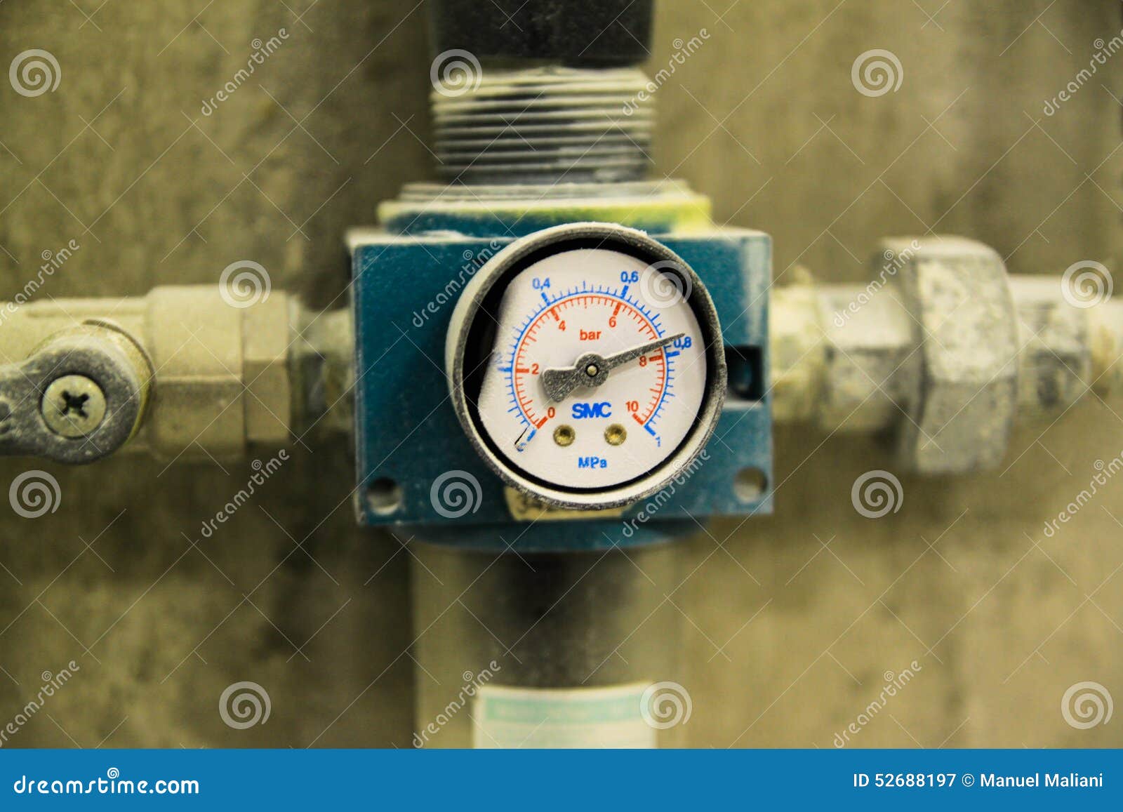 Pressure Manometer For Measuring Installed In Water Or Gas Systems ...