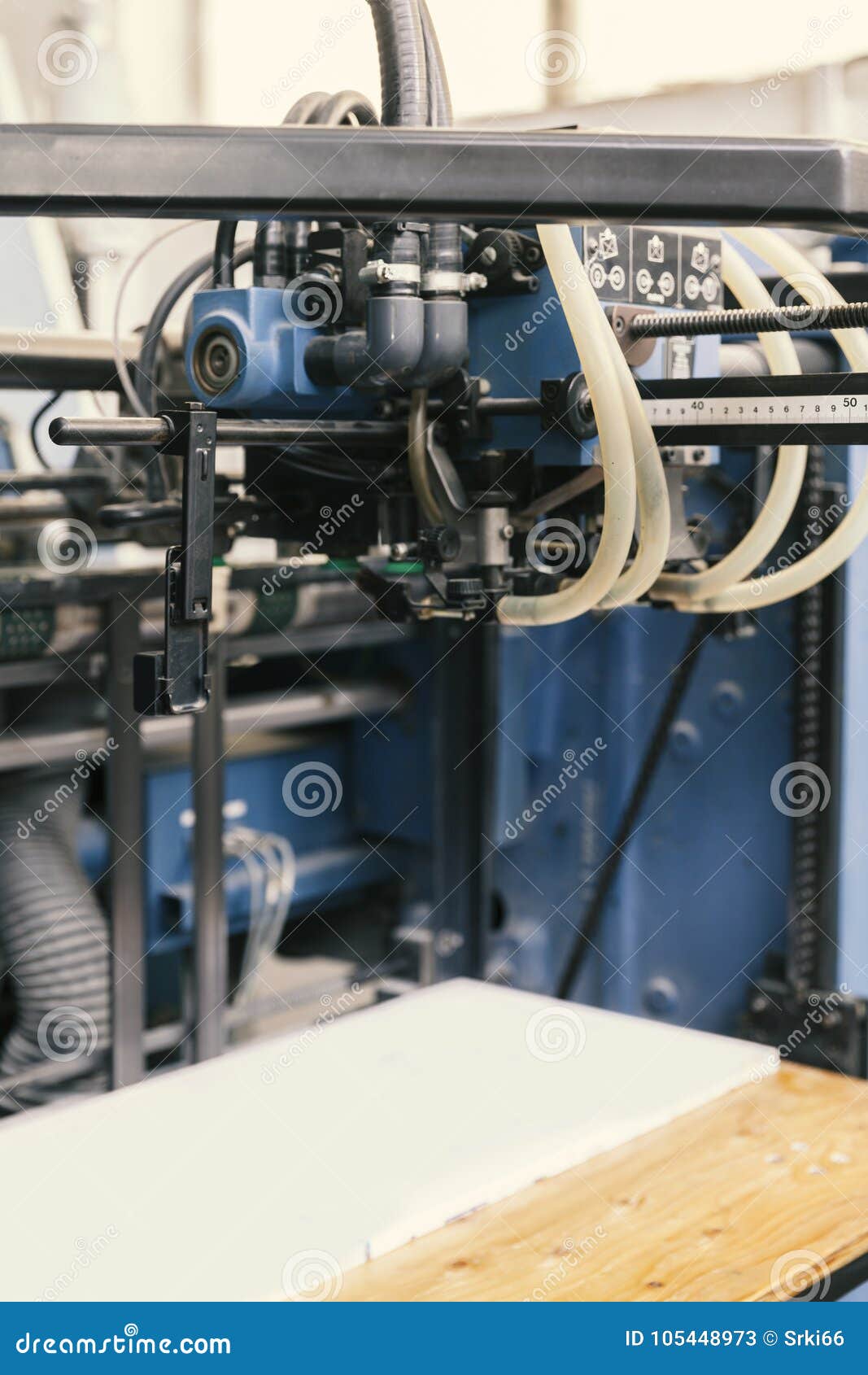 Old printing machine stock image. Image of detail, house - 105448973