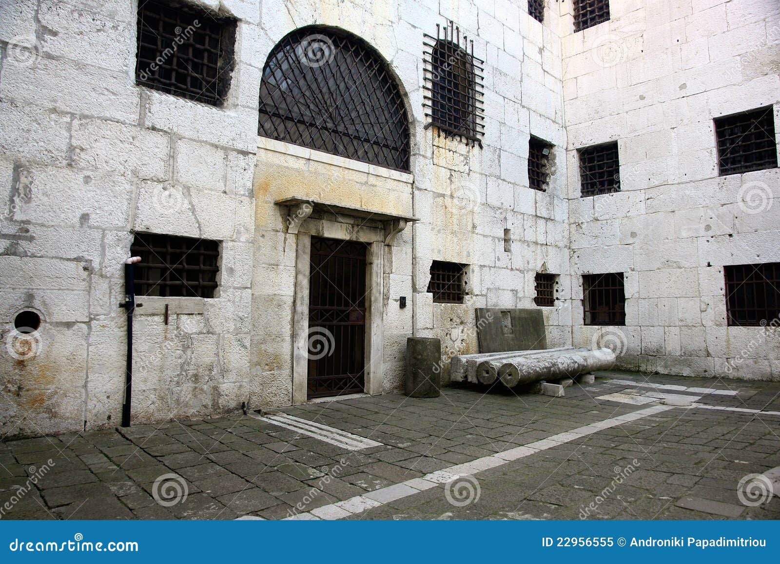 Old prison stock image. Image of abandoned, prison, lock - 22956555