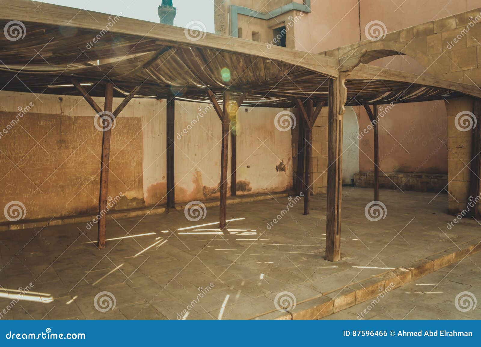 Old Prison at Cairo Citadel, Egypt Stock Photo - Image of citadel ...