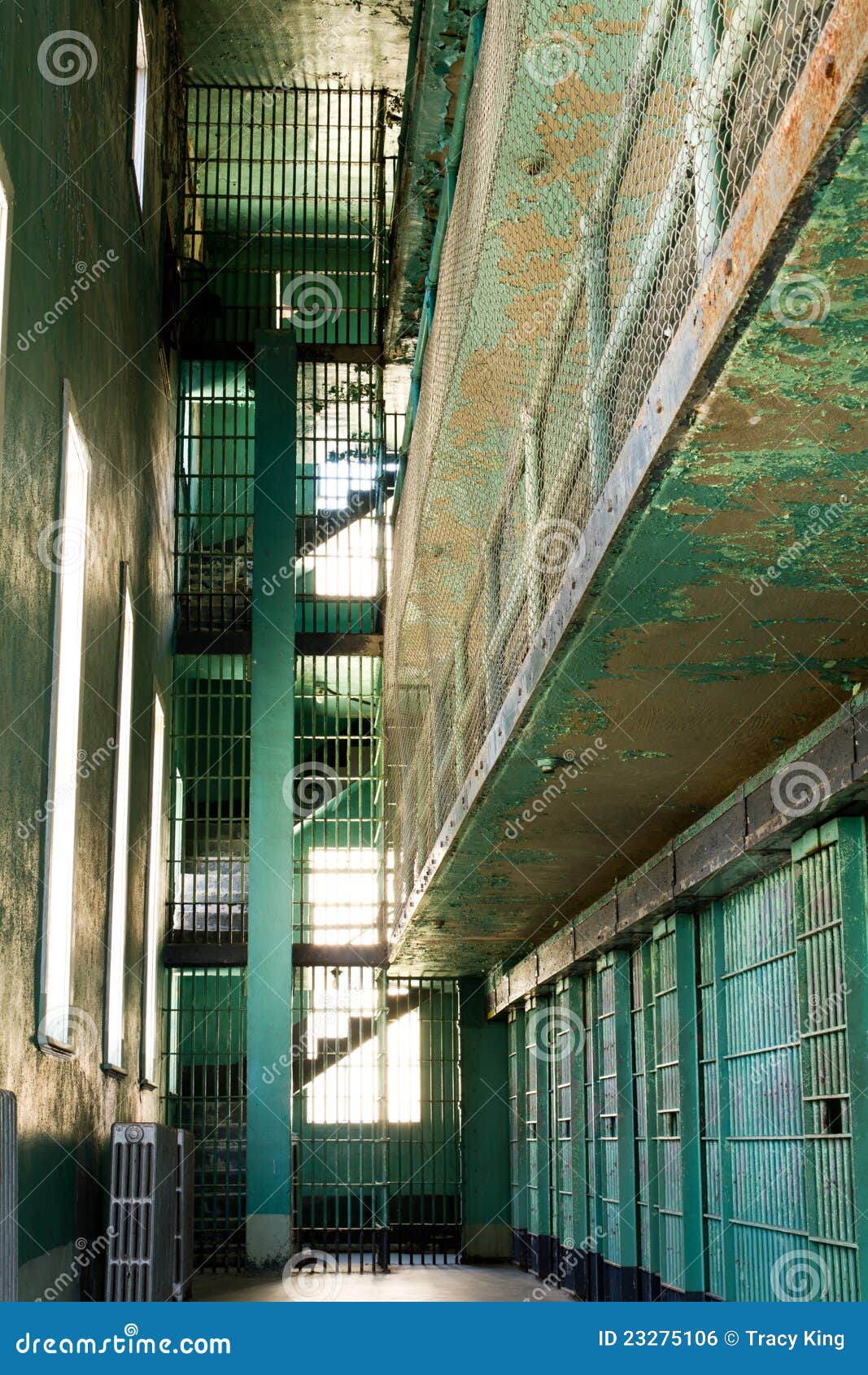 Old prison jail cells stock photo. Image of confinement - 23275106